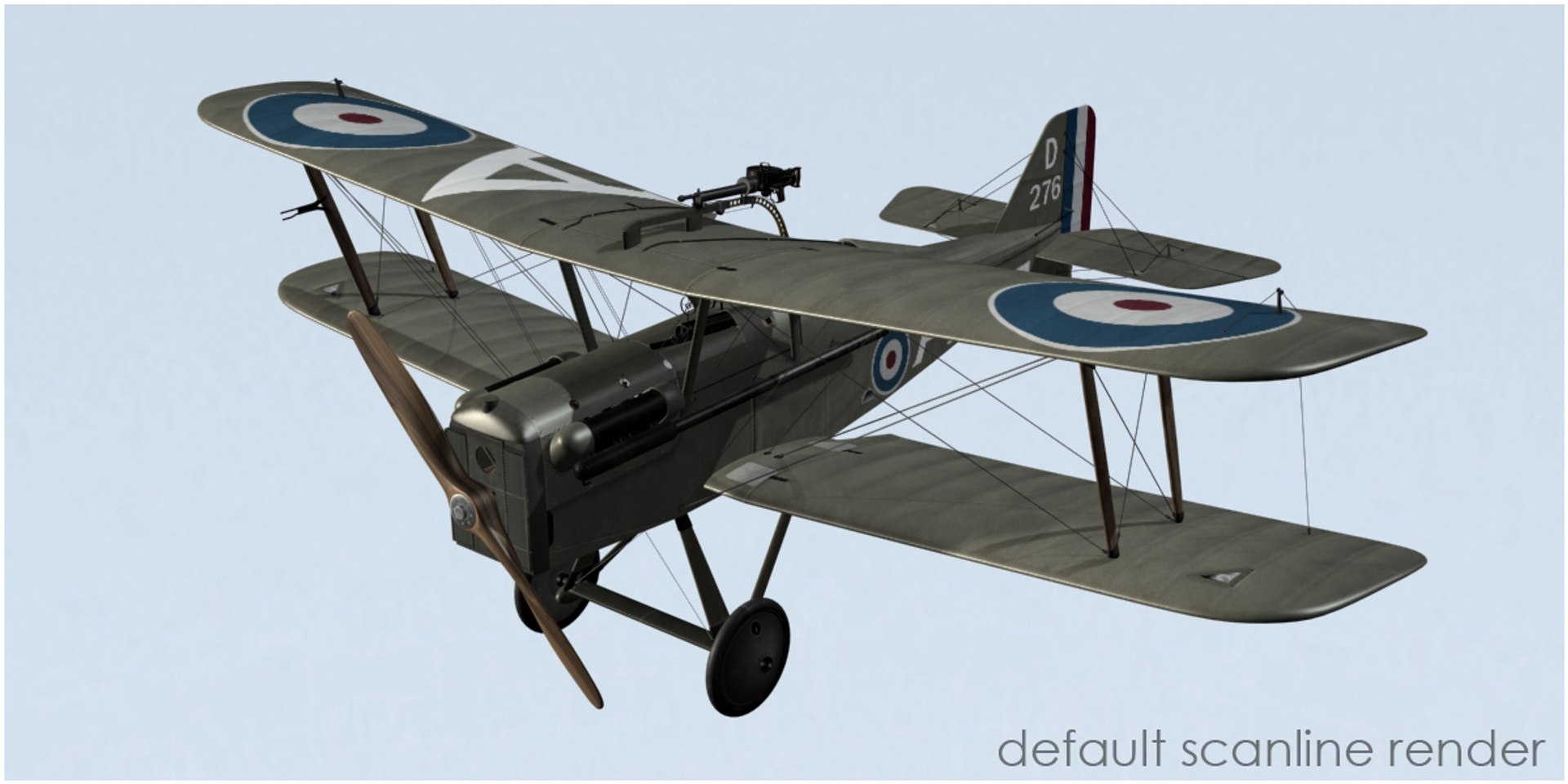 3D model royal aircraft se5a edward - TurboSquid 1384361