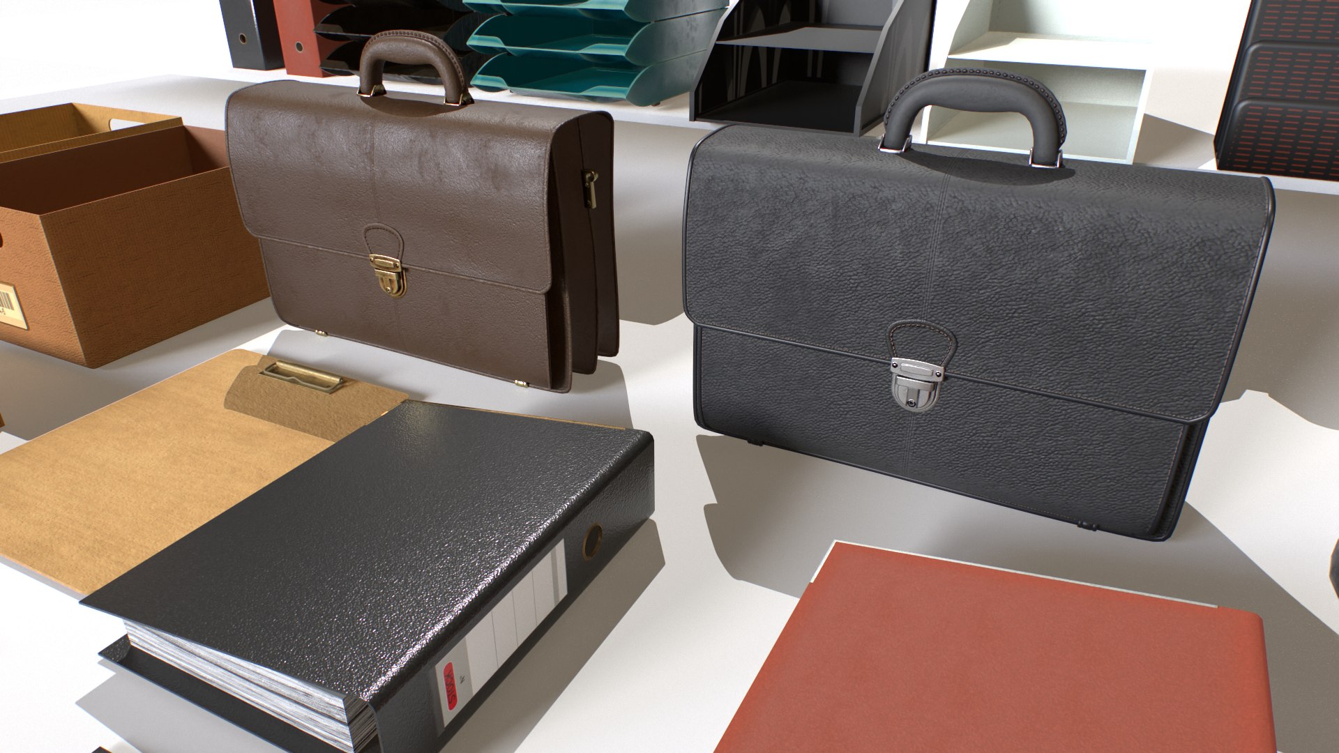 3D Office Props Pack 2 Model - TurboSquid 1981119