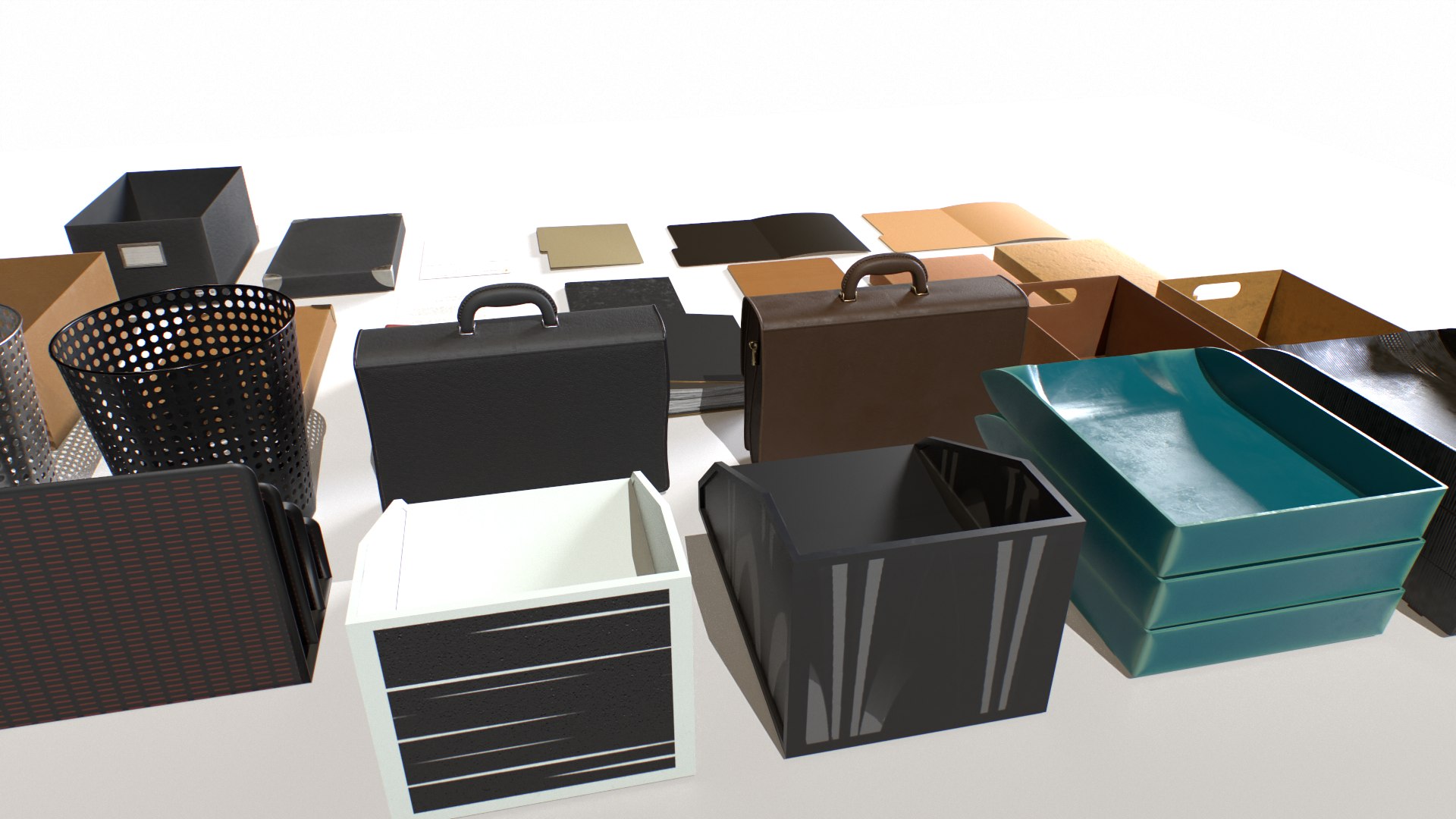 3D Office Props Pack 2 Model - TurboSquid 1981119