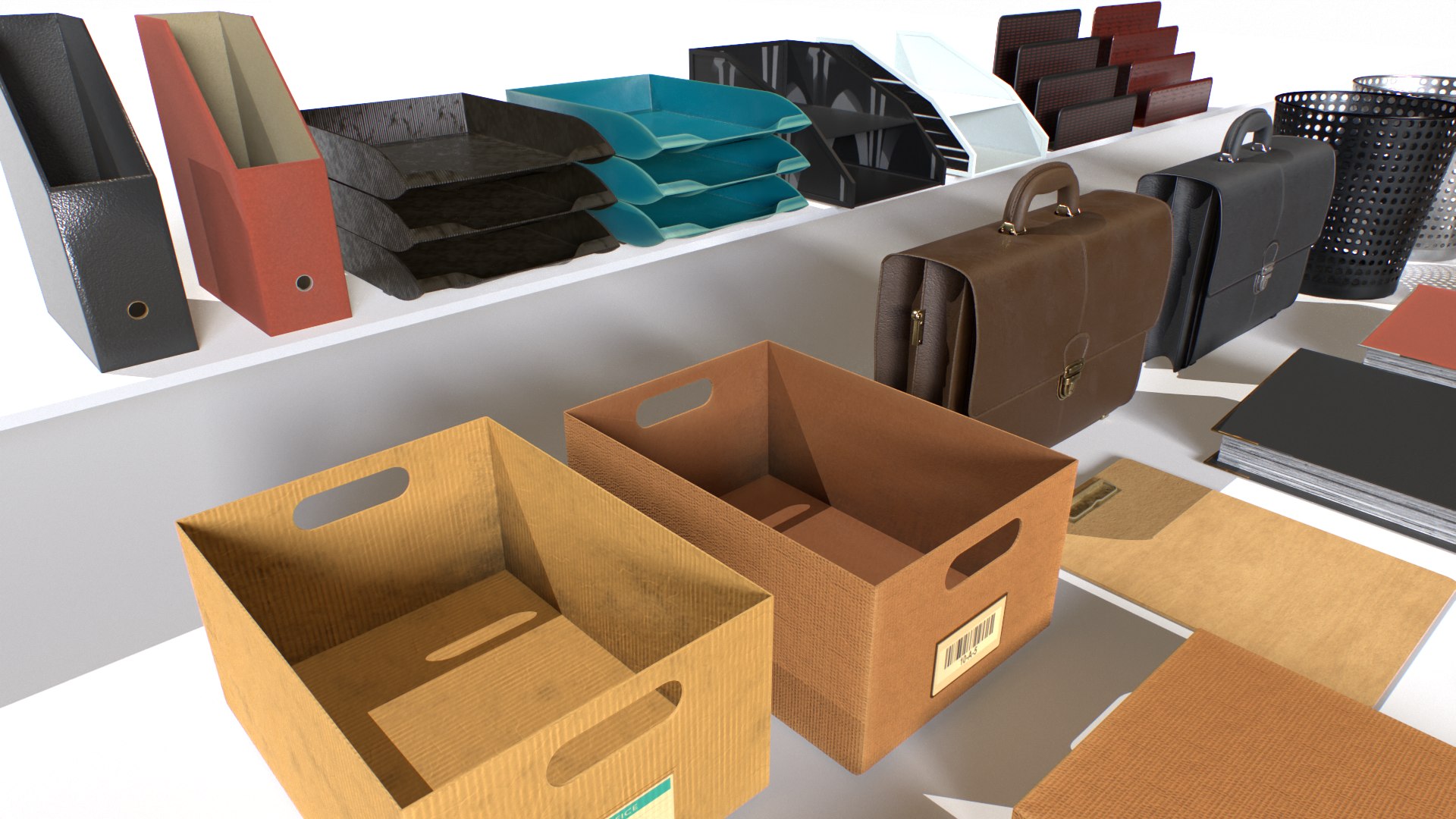 3D Office Props Pack 2 Model - TurboSquid 1981119