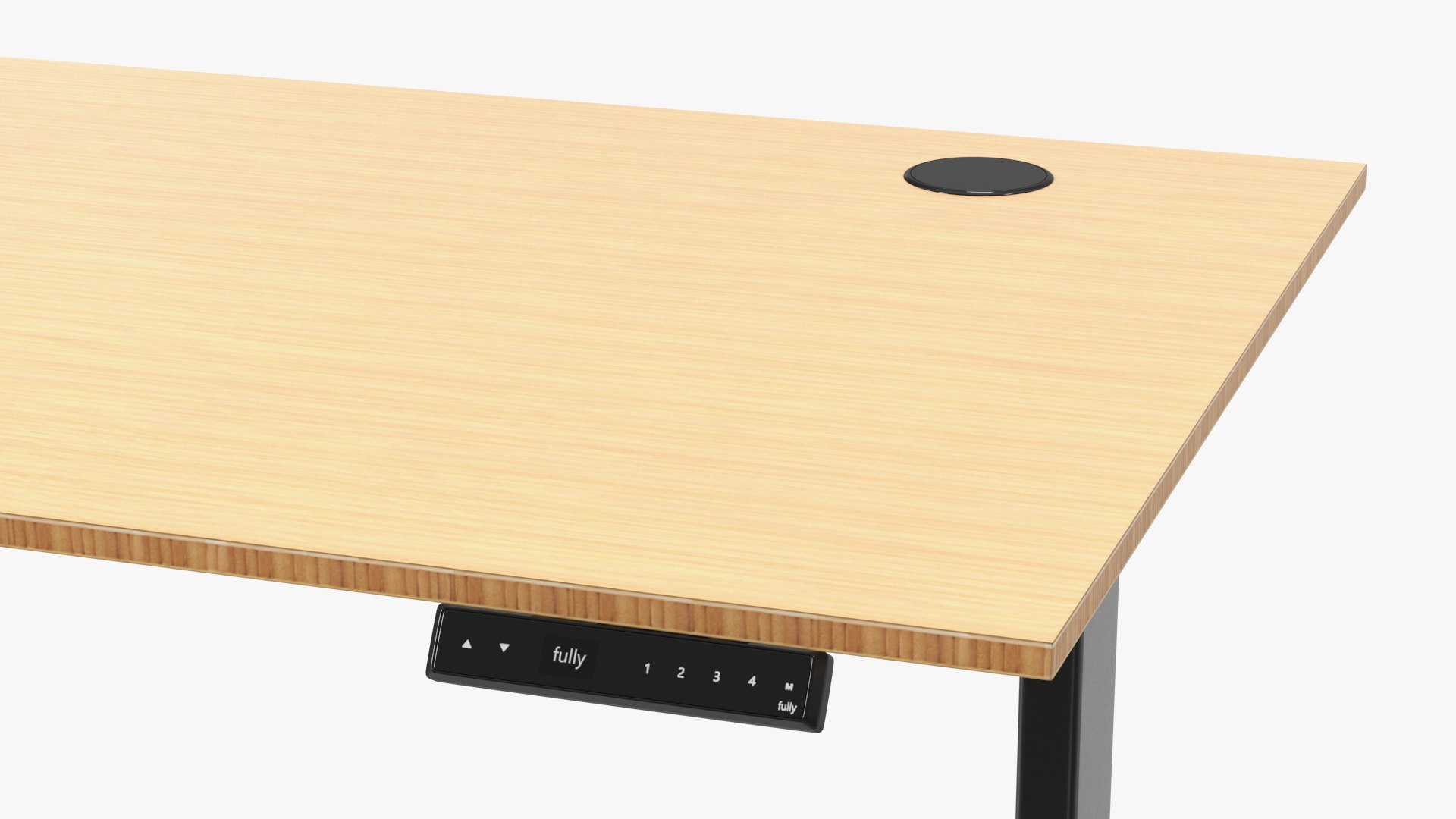 3D Yellow Standing Desk Workstation - TurboSquid 2029481