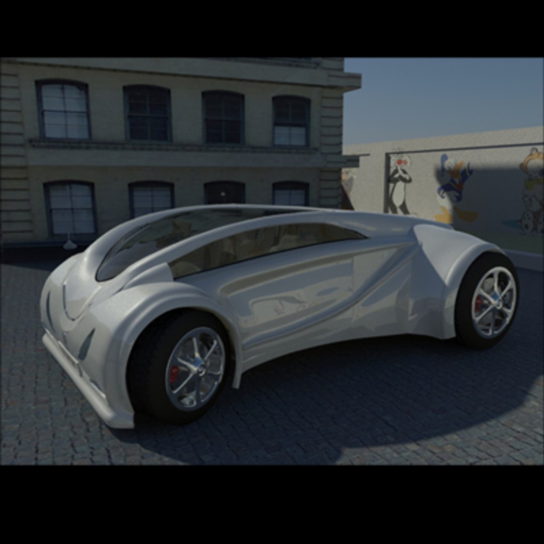 3d Model Concept Car