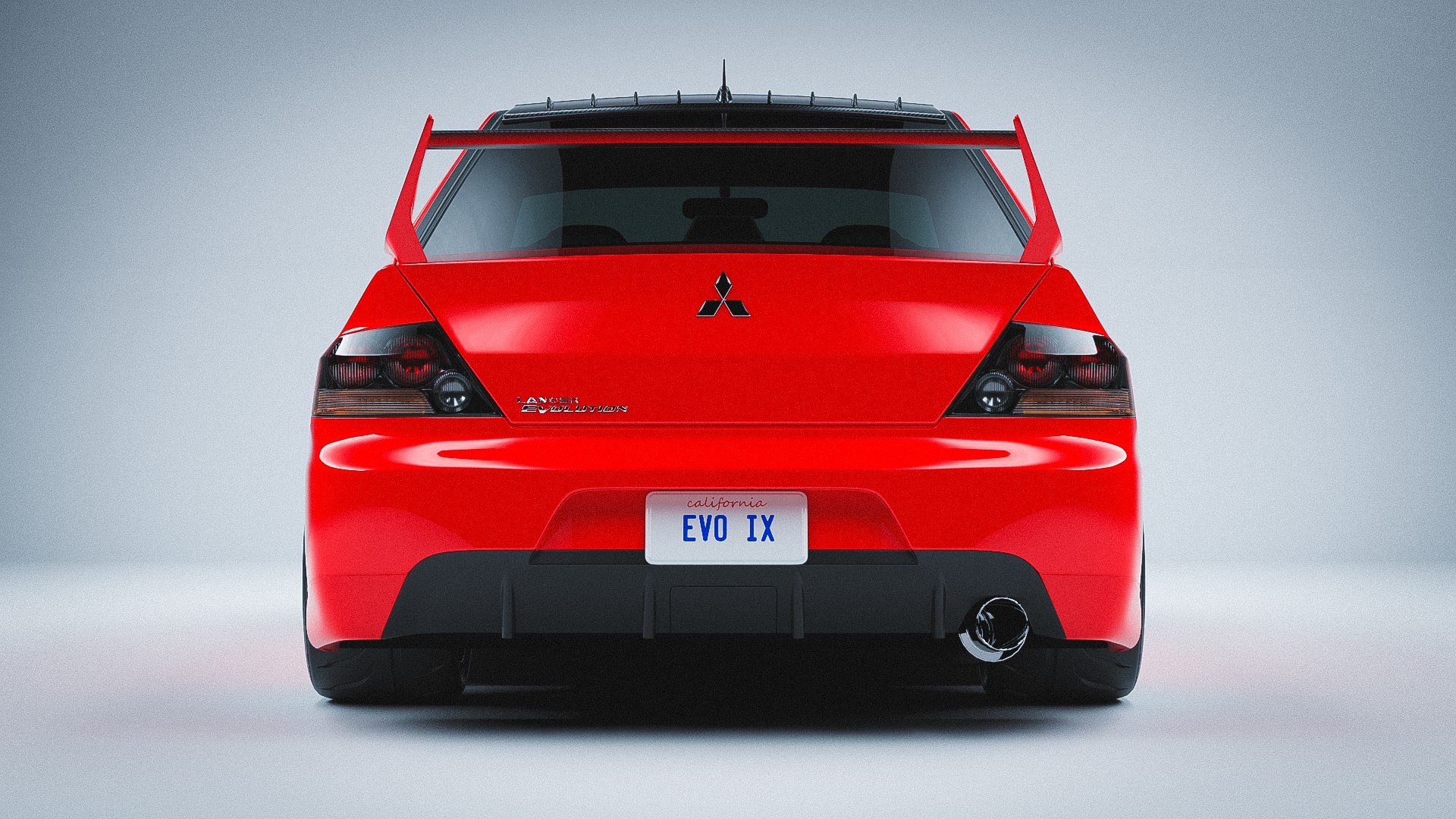 Mitsubishi Lancer Evolution IX Model - TurboSquid 2039217