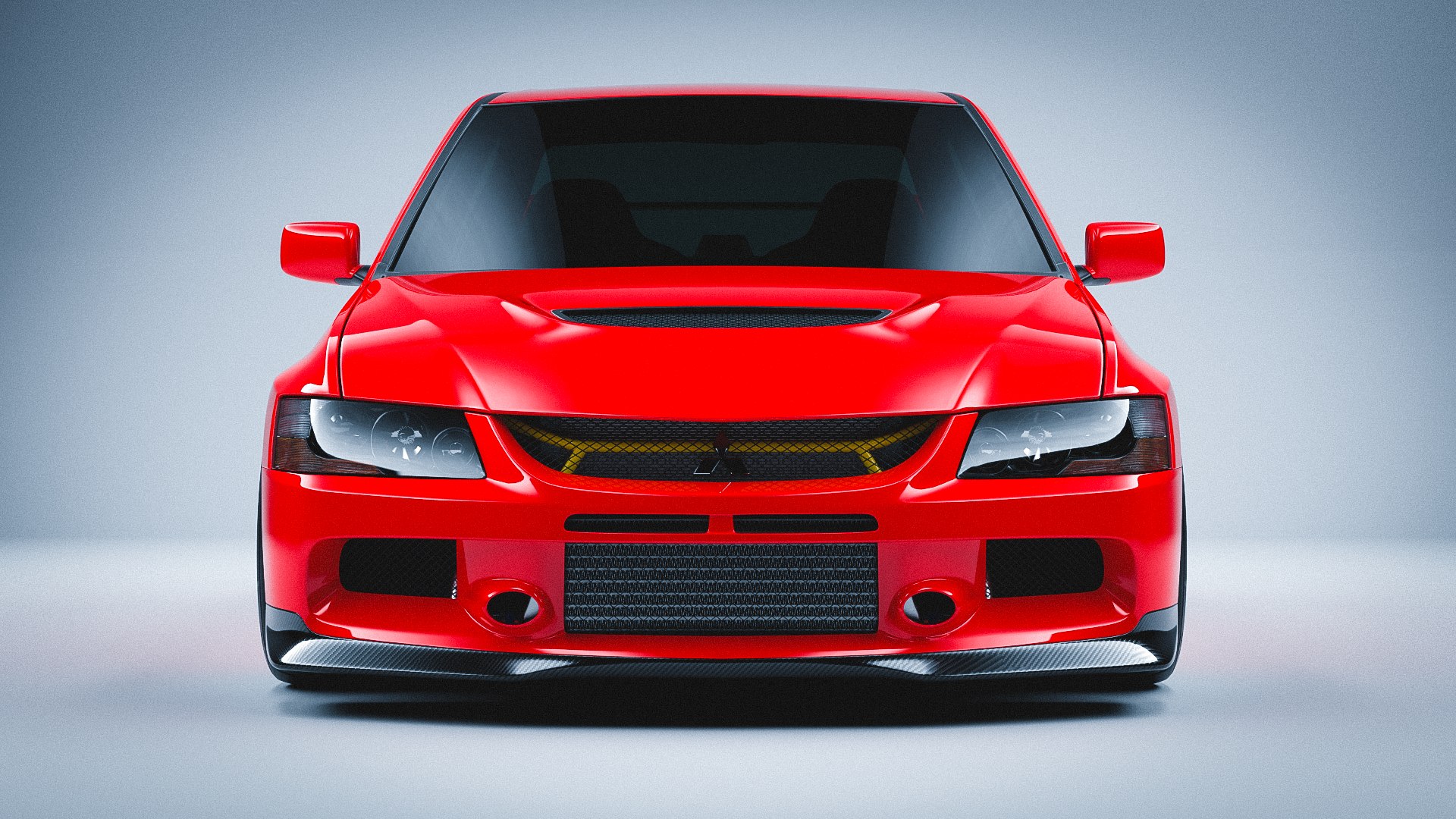 Mitsubishi Lancer Evolution IX Model - TurboSquid 2039217