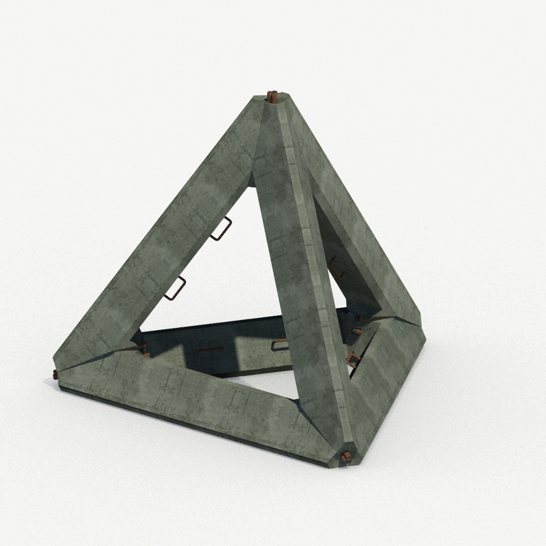 Max Barriers - Concrete Tetraeder