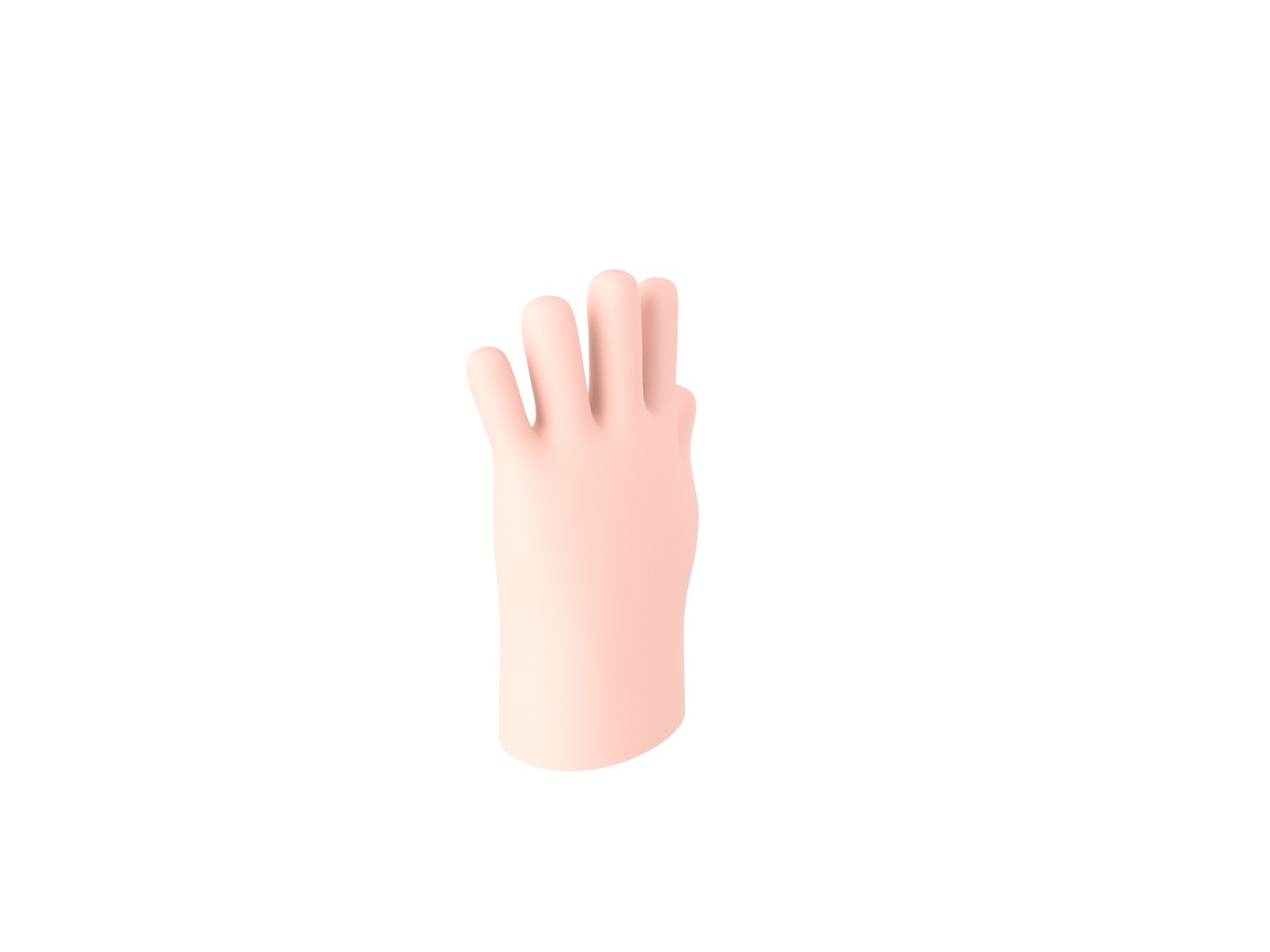 Prop211 Cartoon Hand 3D Model - TurboSquid 2026760