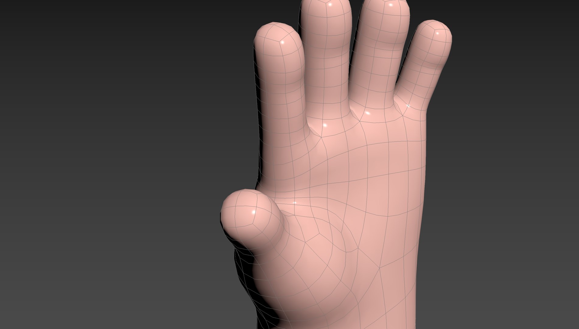 Prop211 Cartoon Hand 3D model - TurboSquid 2026760
