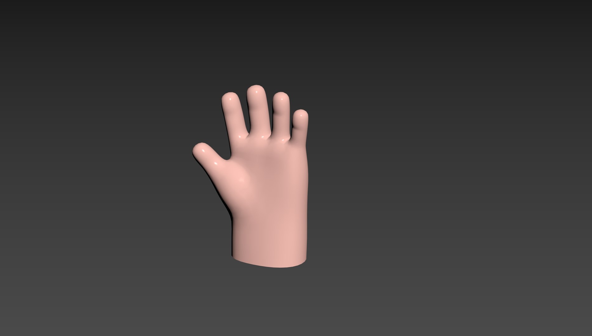 Prop211 Cartoon Hand 3D model - TurboSquid 2026760