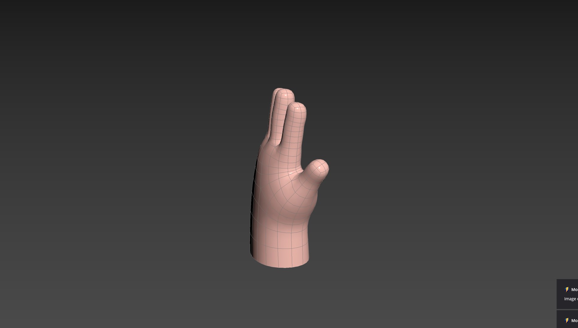Prop211 Cartoon Hand 3D model - TurboSquid 2026760
