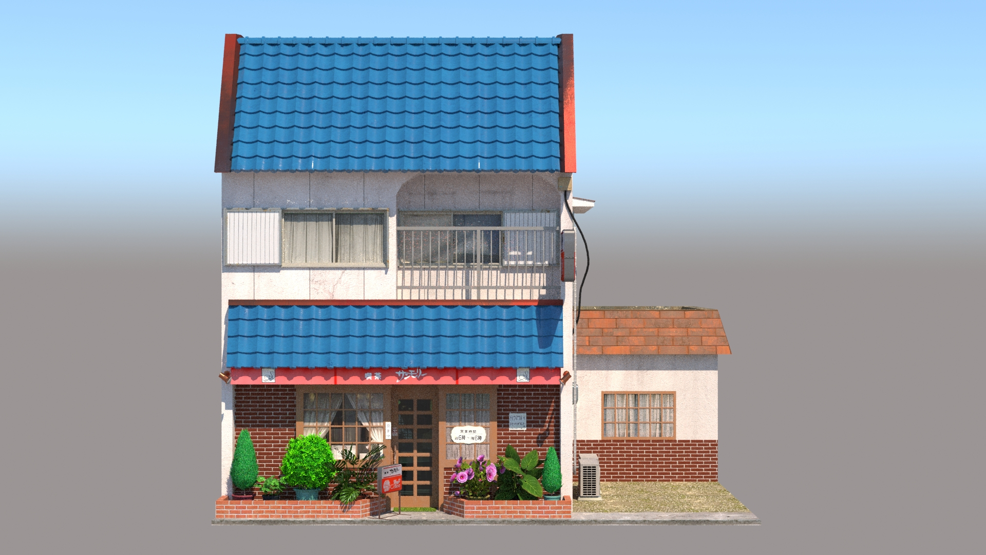 Sunmory Cafe 3D Model - TurboSquid 2115452