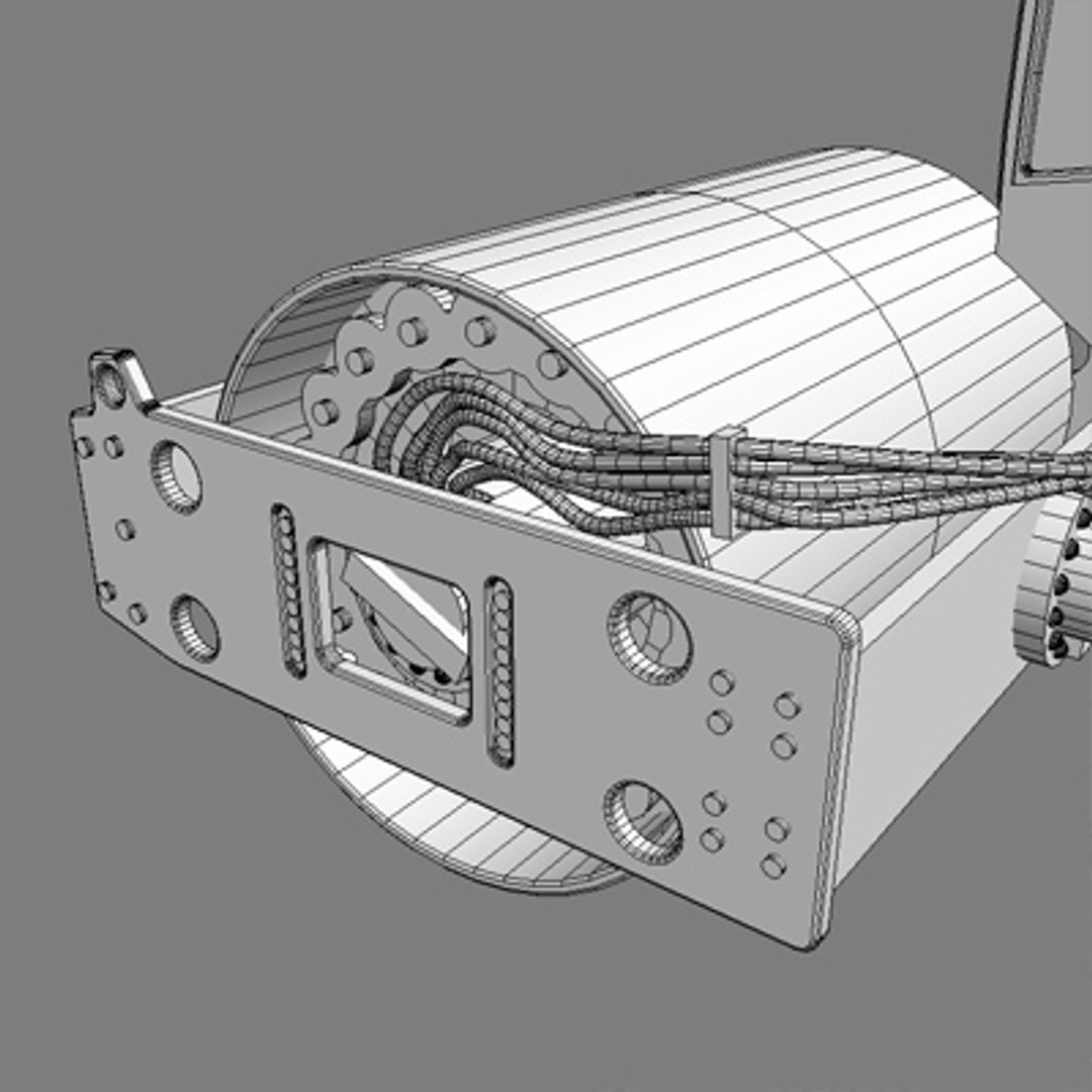 Road Roller Construction - 3d Model