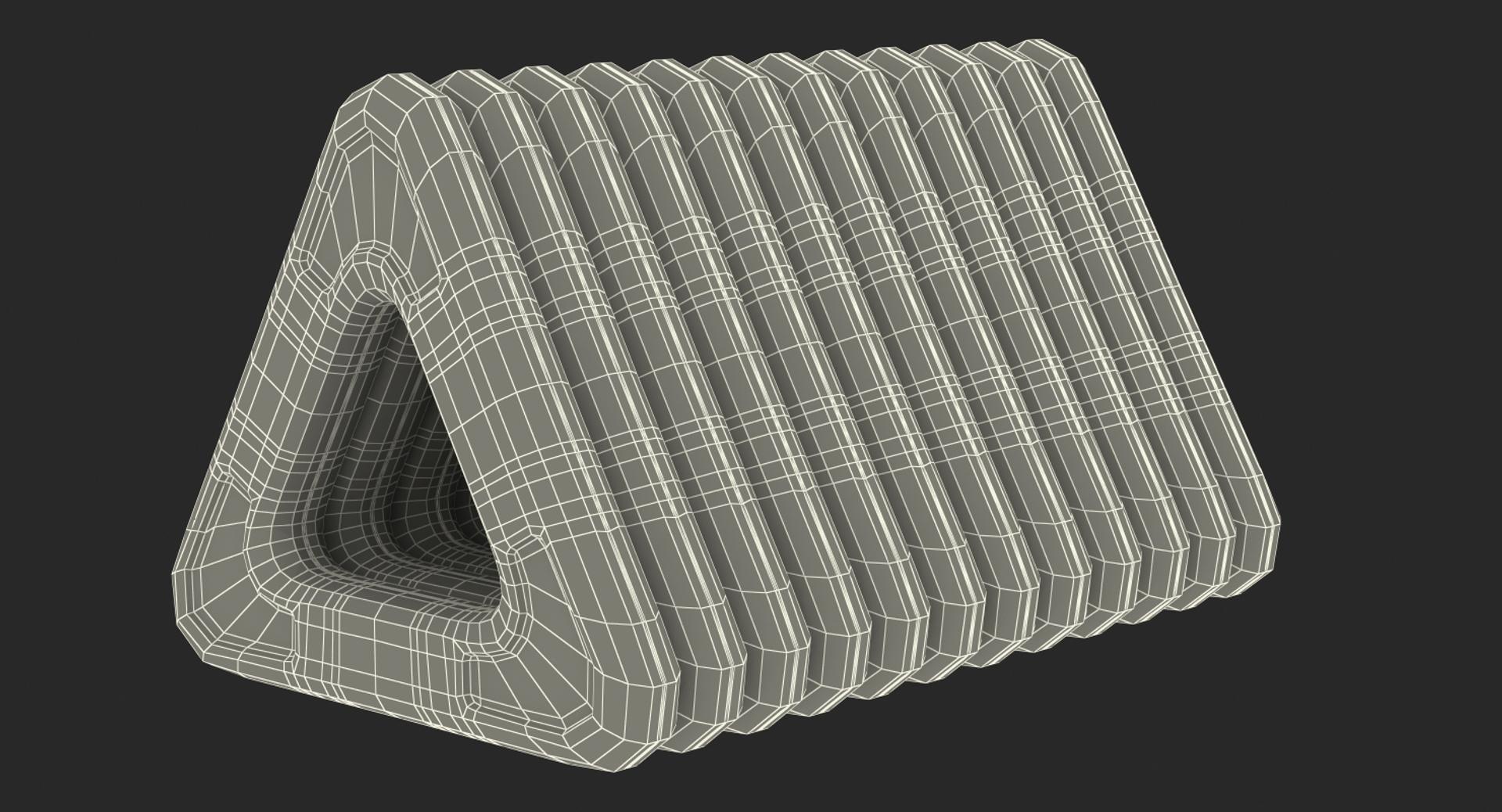 3D magnetic designer triangles set - TurboSquid 1337523