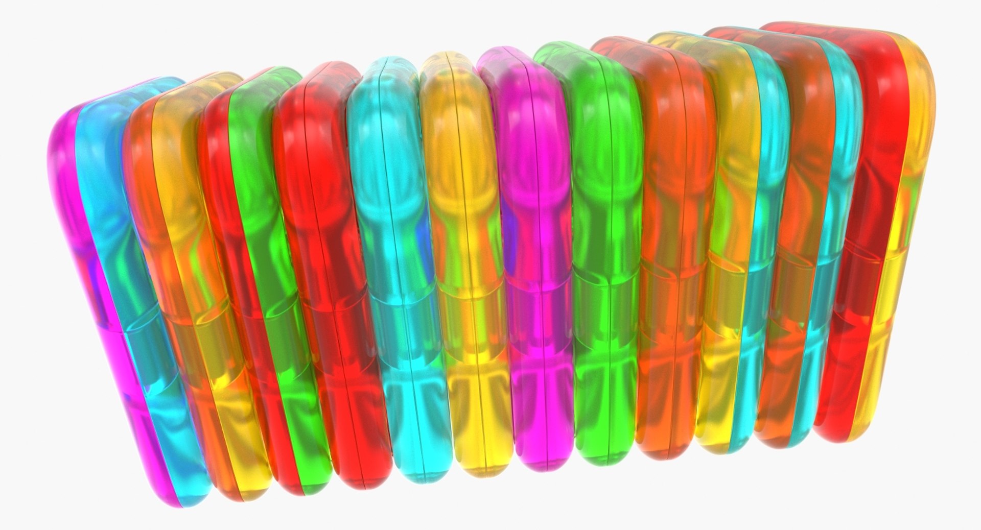 3D magnetic designer triangles set - TurboSquid 1337523