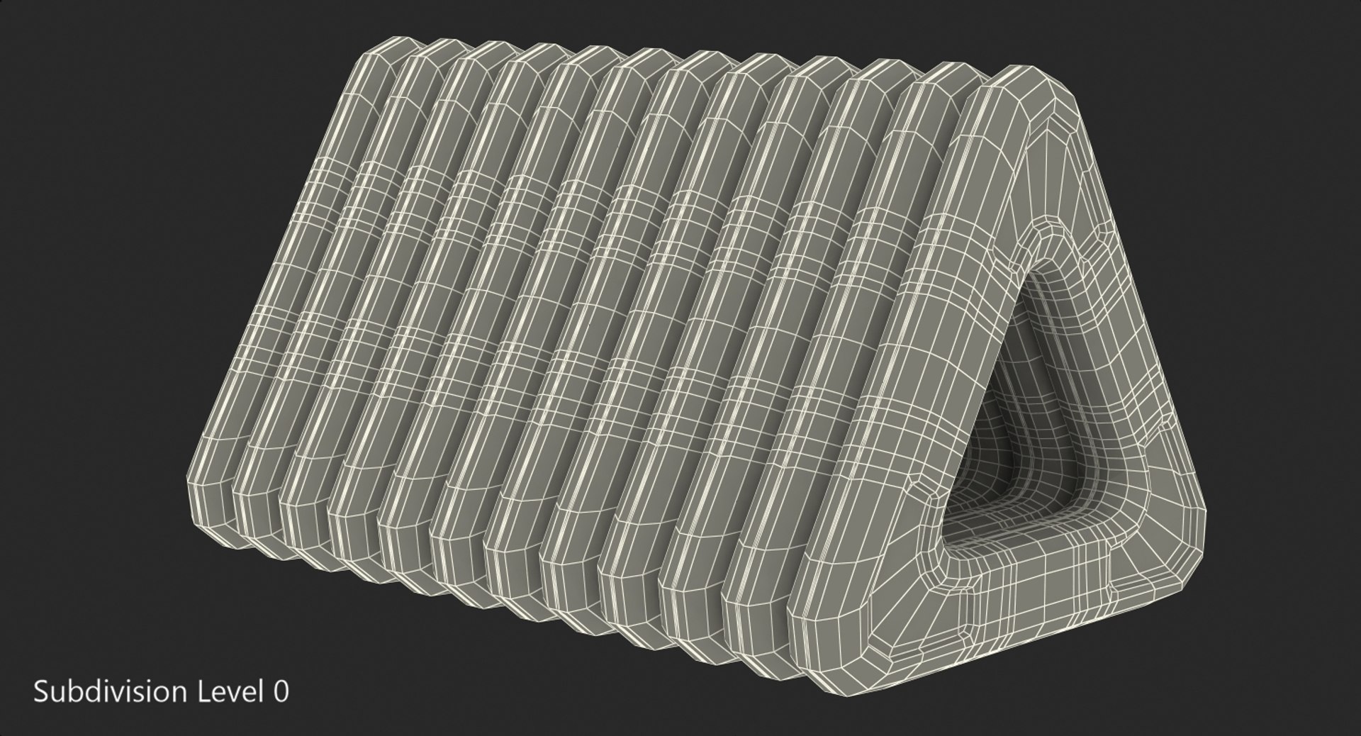 3D magnetic designer triangles set - TurboSquid 1337523