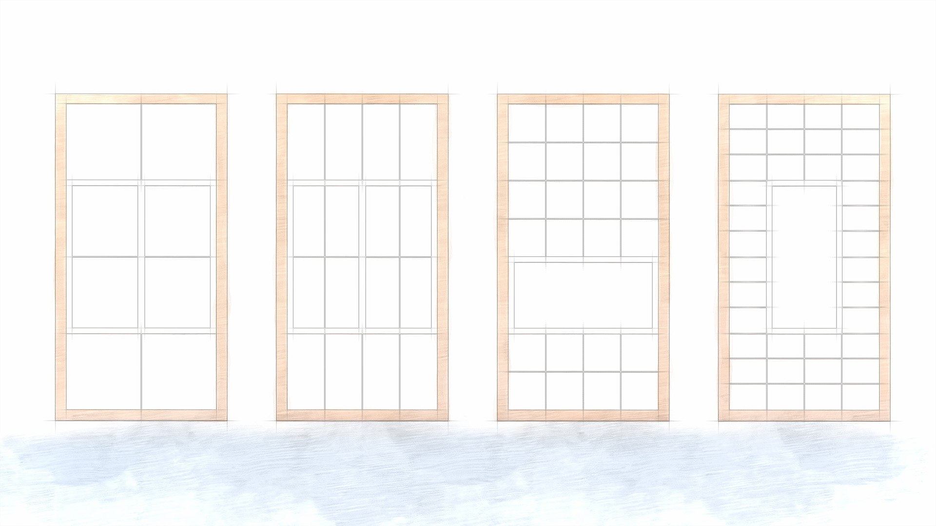 Shoji- Traditional Japanese Door Window Or Room Divider With ...