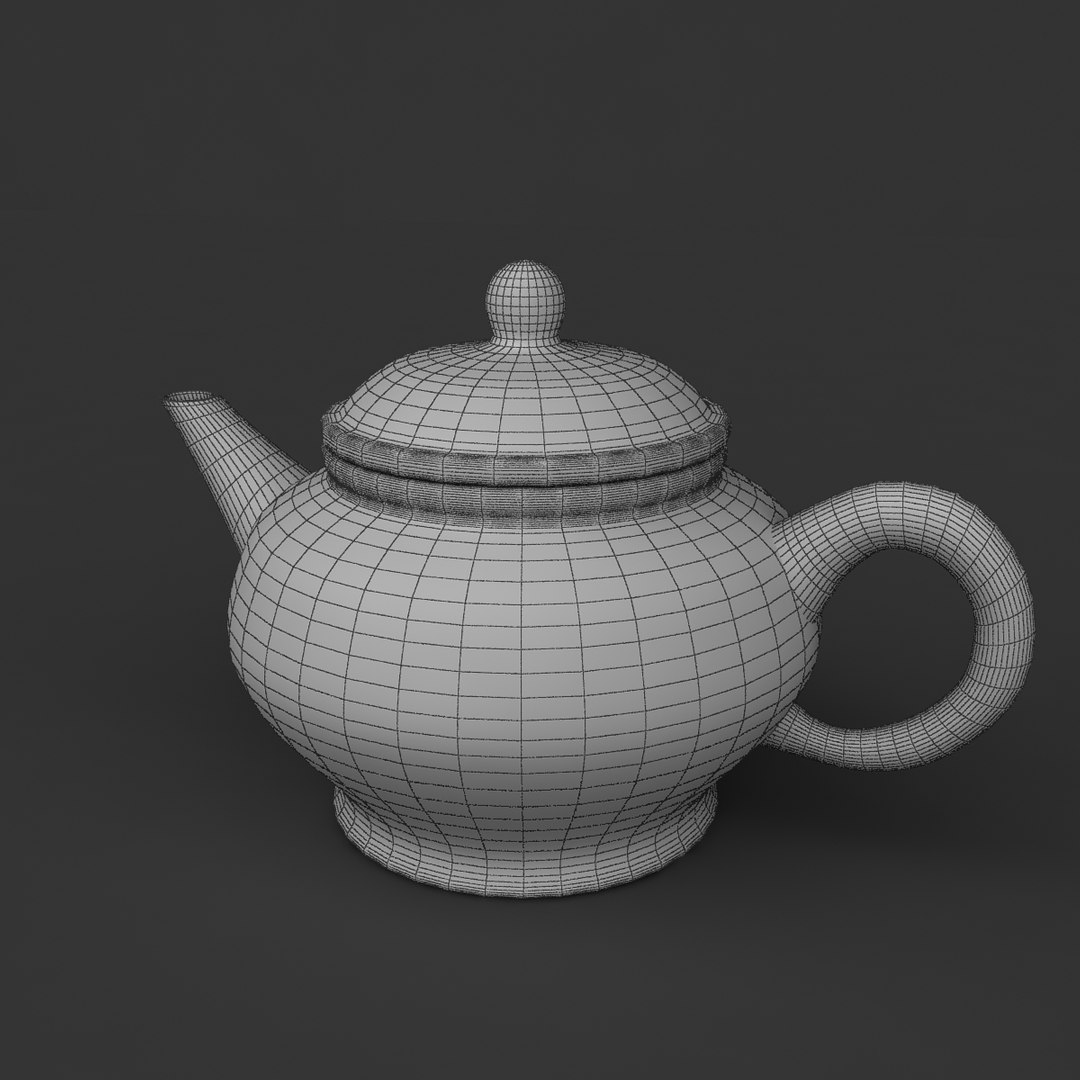Chinese Tea Pot 3D Model - TurboSquid 1378988