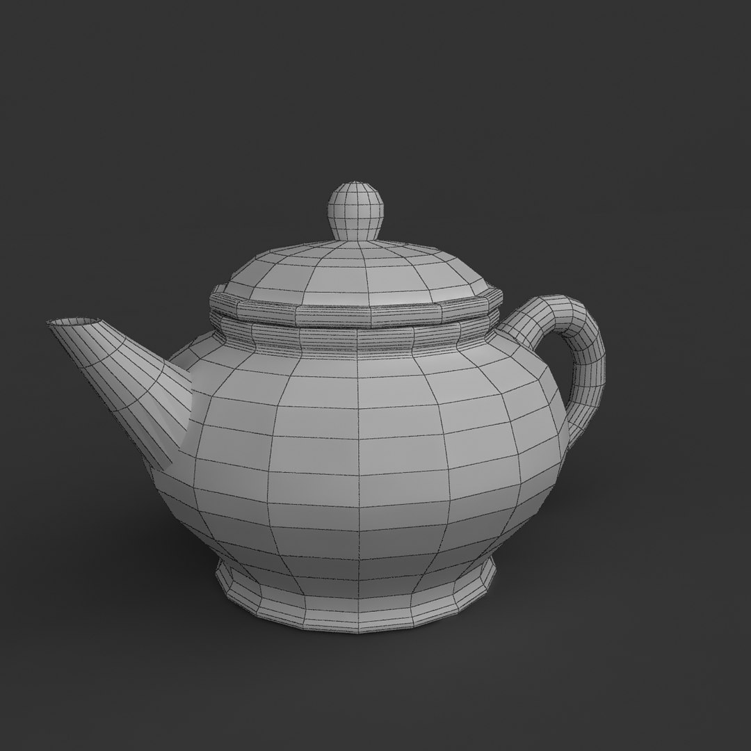 Chinese Tea Pot 3D Model - TurboSquid 1378988