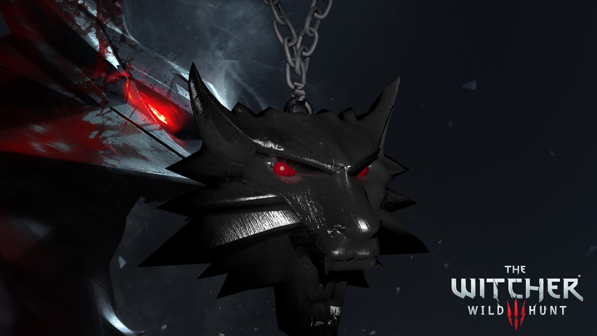 3d Obj Witcher Amulet