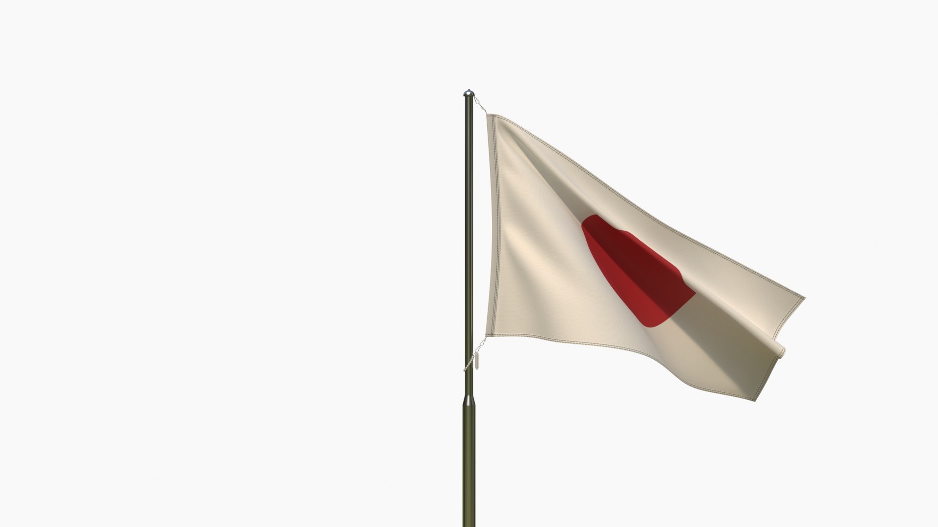 3D Animated Japan Flag Model - TurboSquid 1795023
