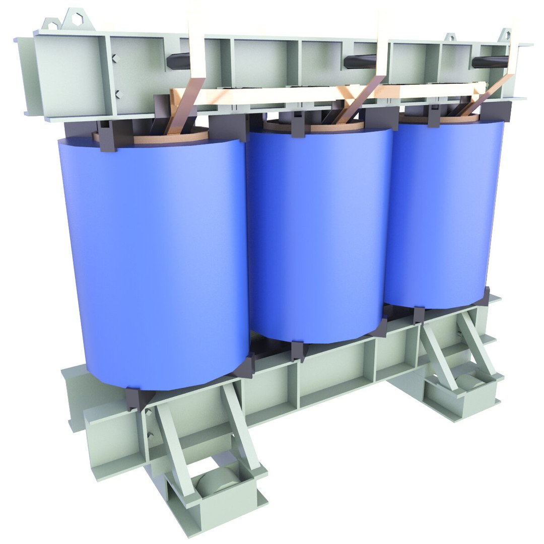 Cast Resin Power Transformer Core Low 3D Model 68 3D Model - TurboSquid ...