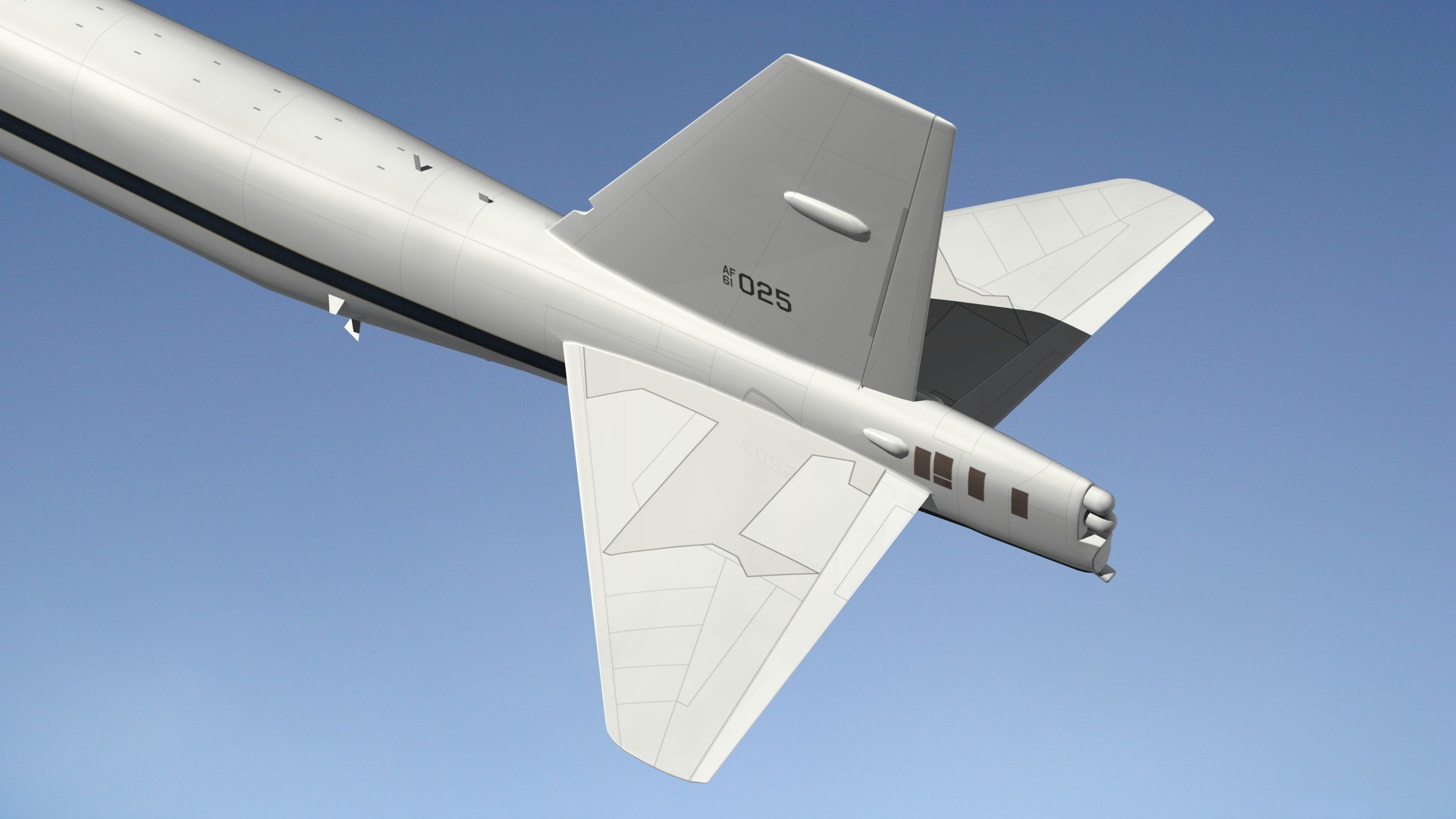 3D Boeing B52 NASA Model - TurboSquid 2088147