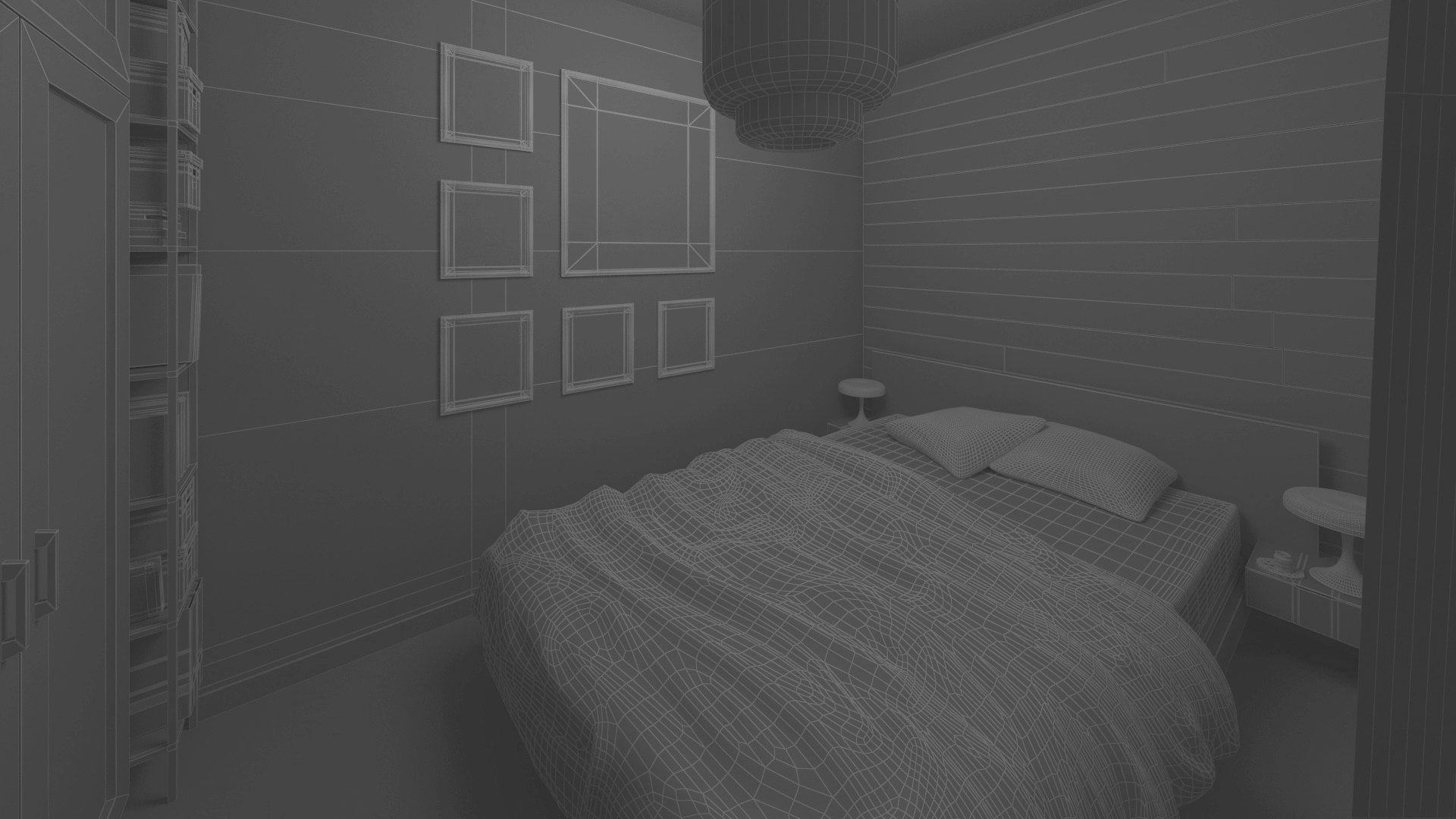 Small Flat Interior 3D Model - TurboSquid 2027037