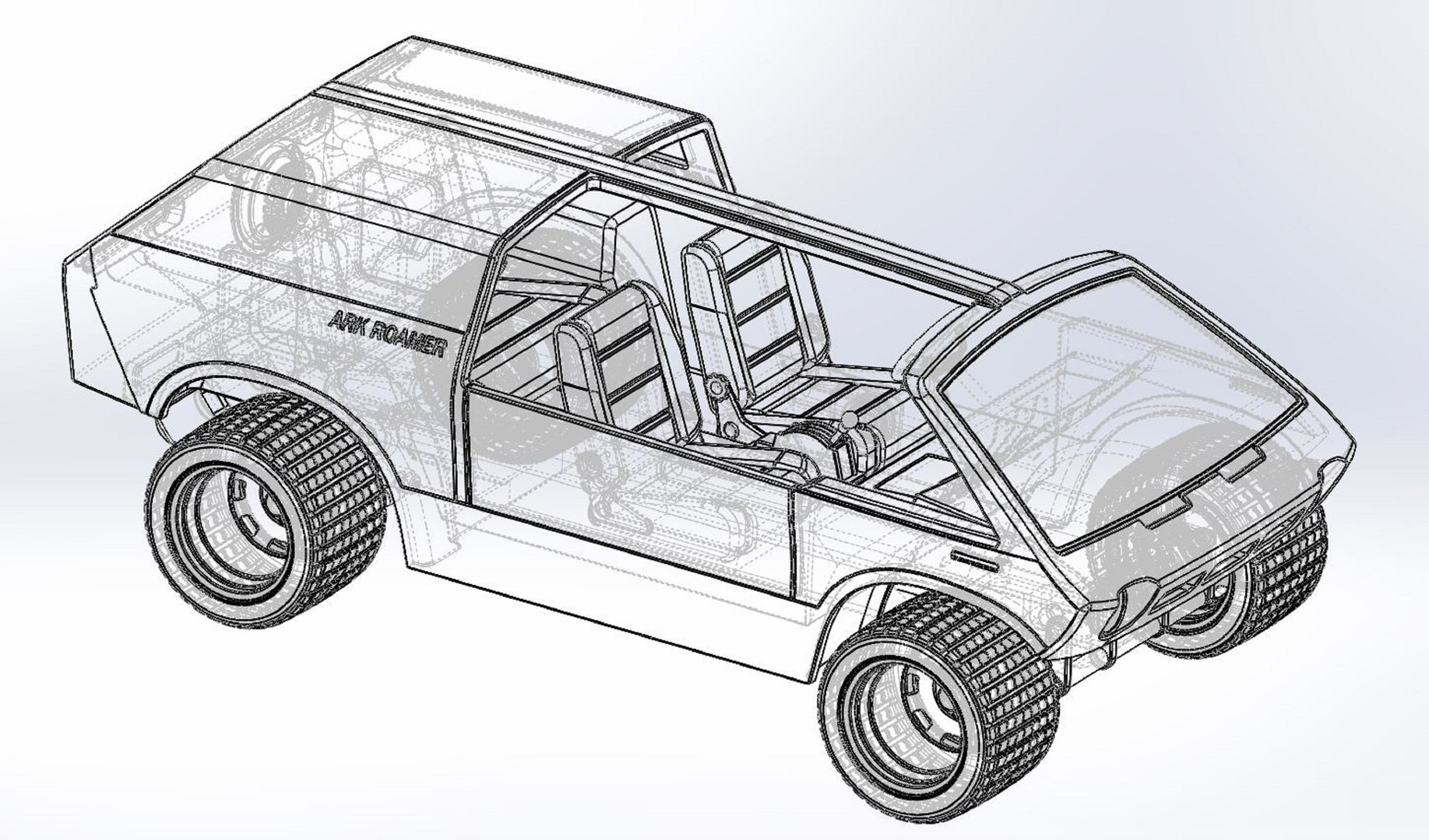 3D ark roamer model - TurboSquid 1635648