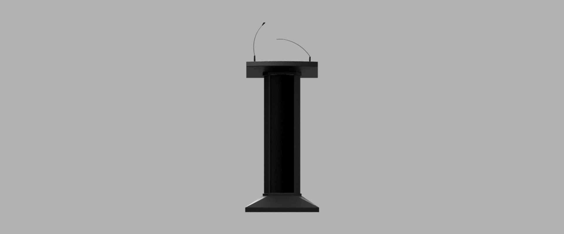 Lectern 3D - TurboSquid 2015931