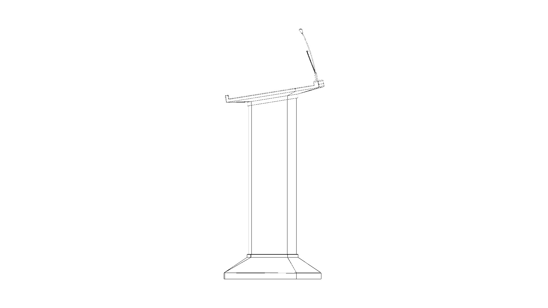 Lectern 3D - TurboSquid 2015931