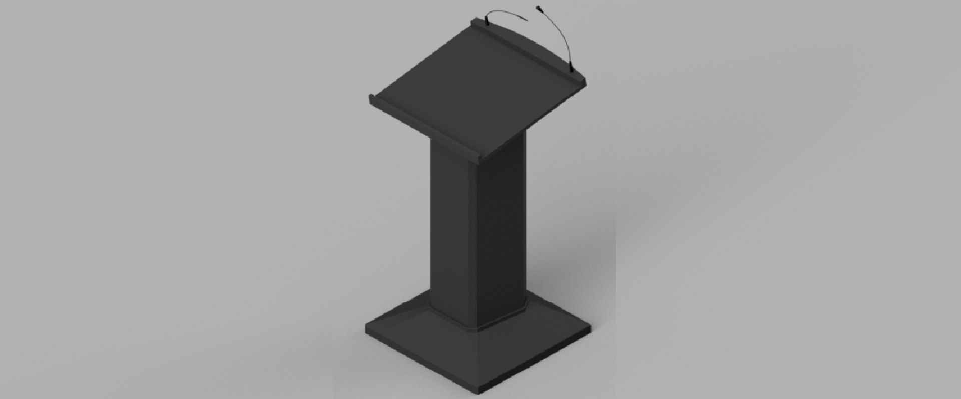 Lectern 3D - TurboSquid 2015931