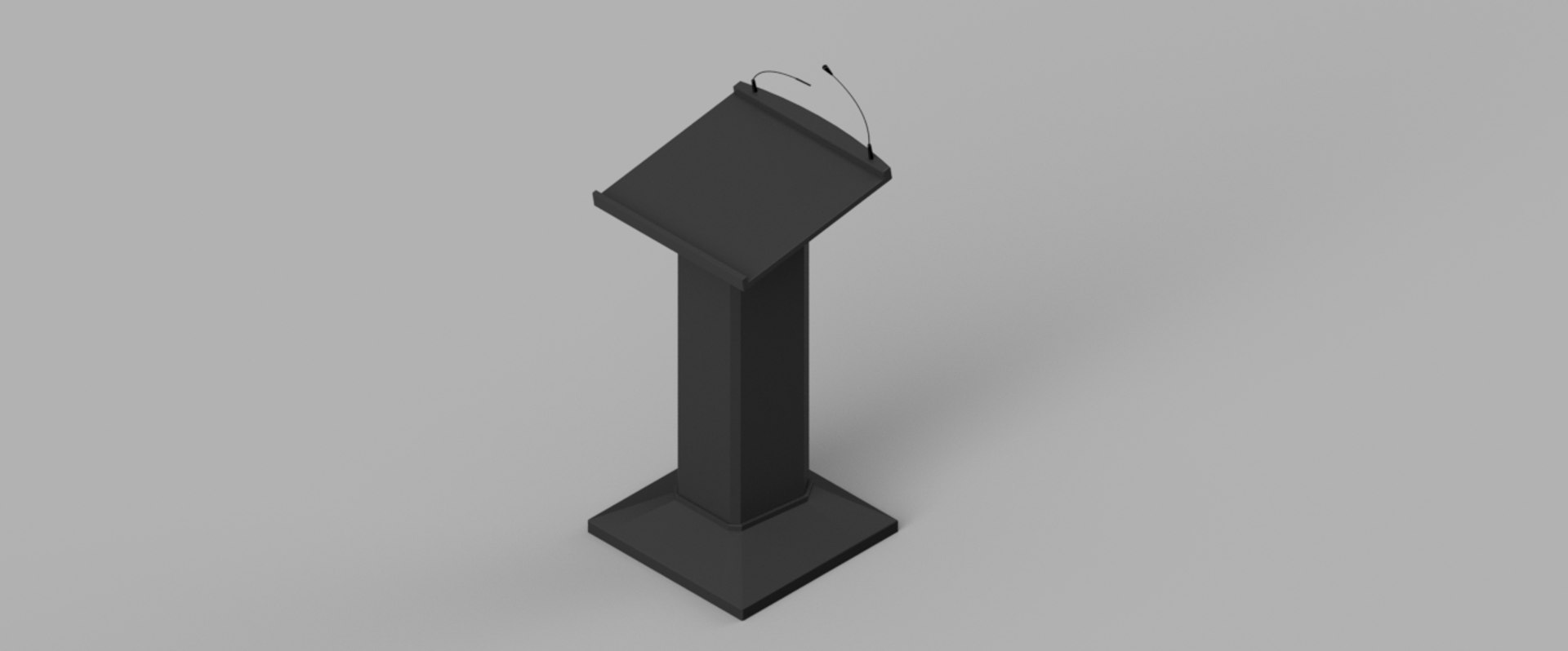 Lectern 3D - TurboSquid 2015931