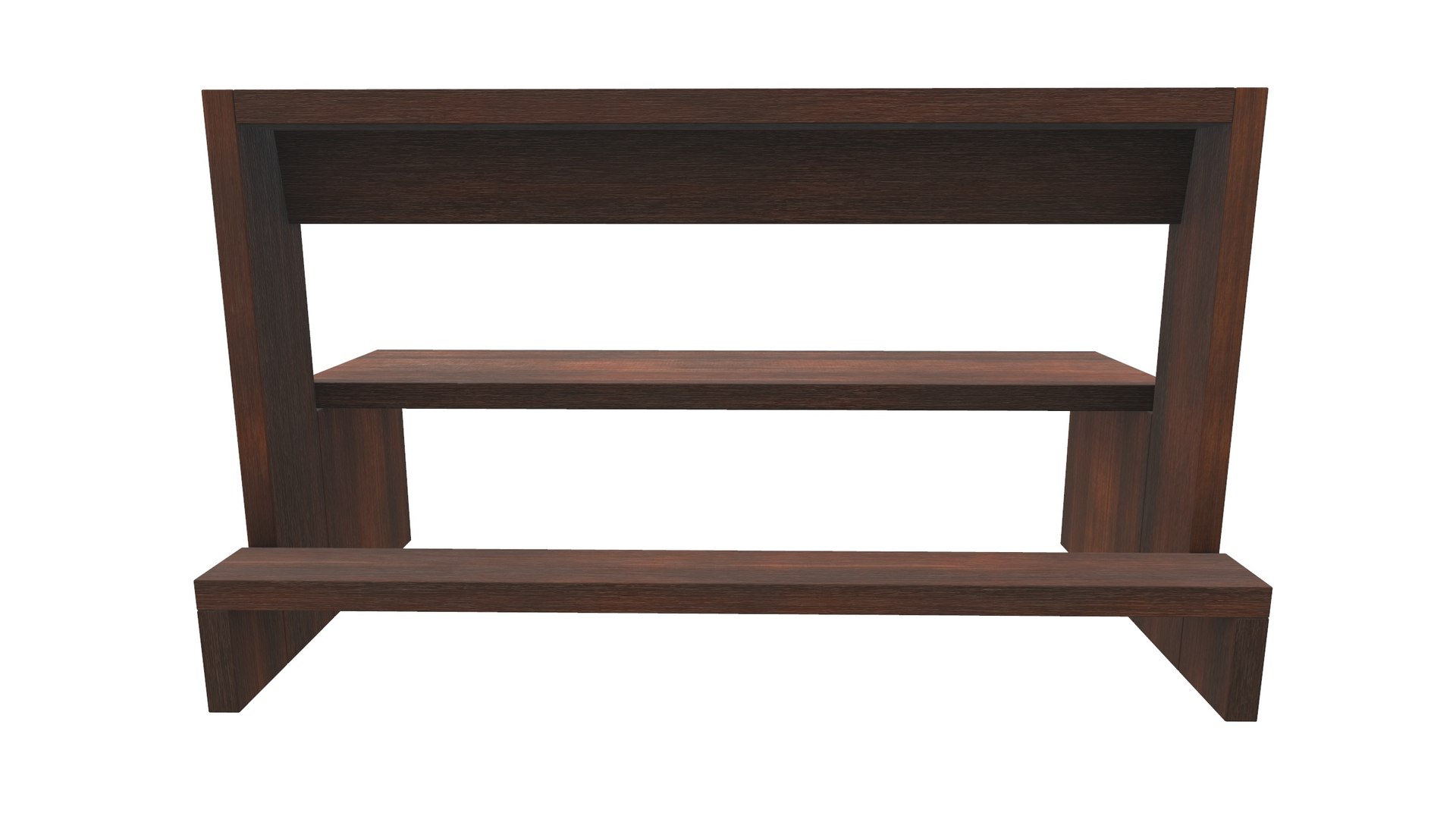 3D Church Bench 3D Model AR VR Low-poly 3D Model - TurboSquid 1966549