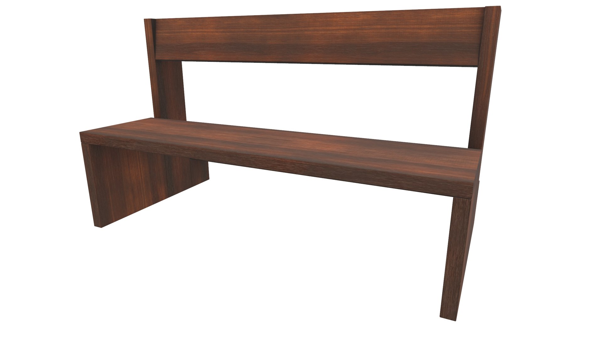 3D Church Bench 3D Model AR VR Low-poly 3D Model - TurboSquid 1966549