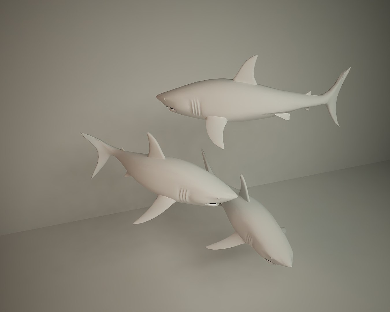 Sharks 3d Model