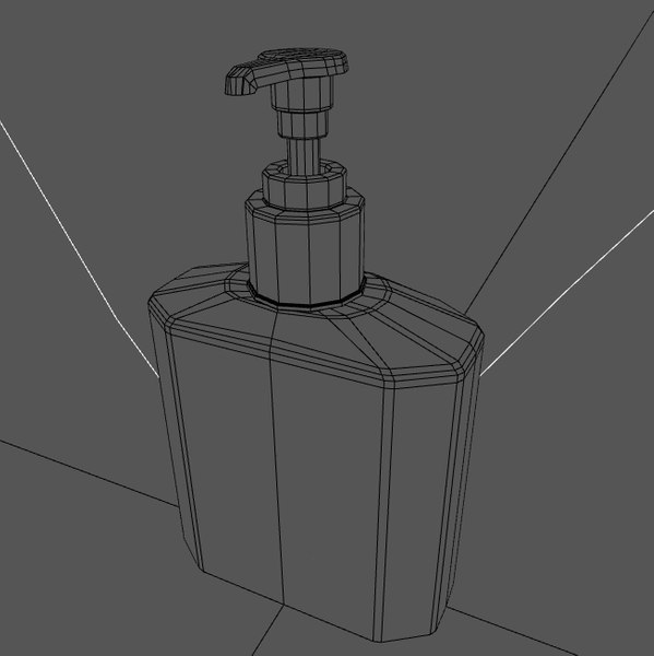 3D bottle lotion model - TurboSquid 1689420