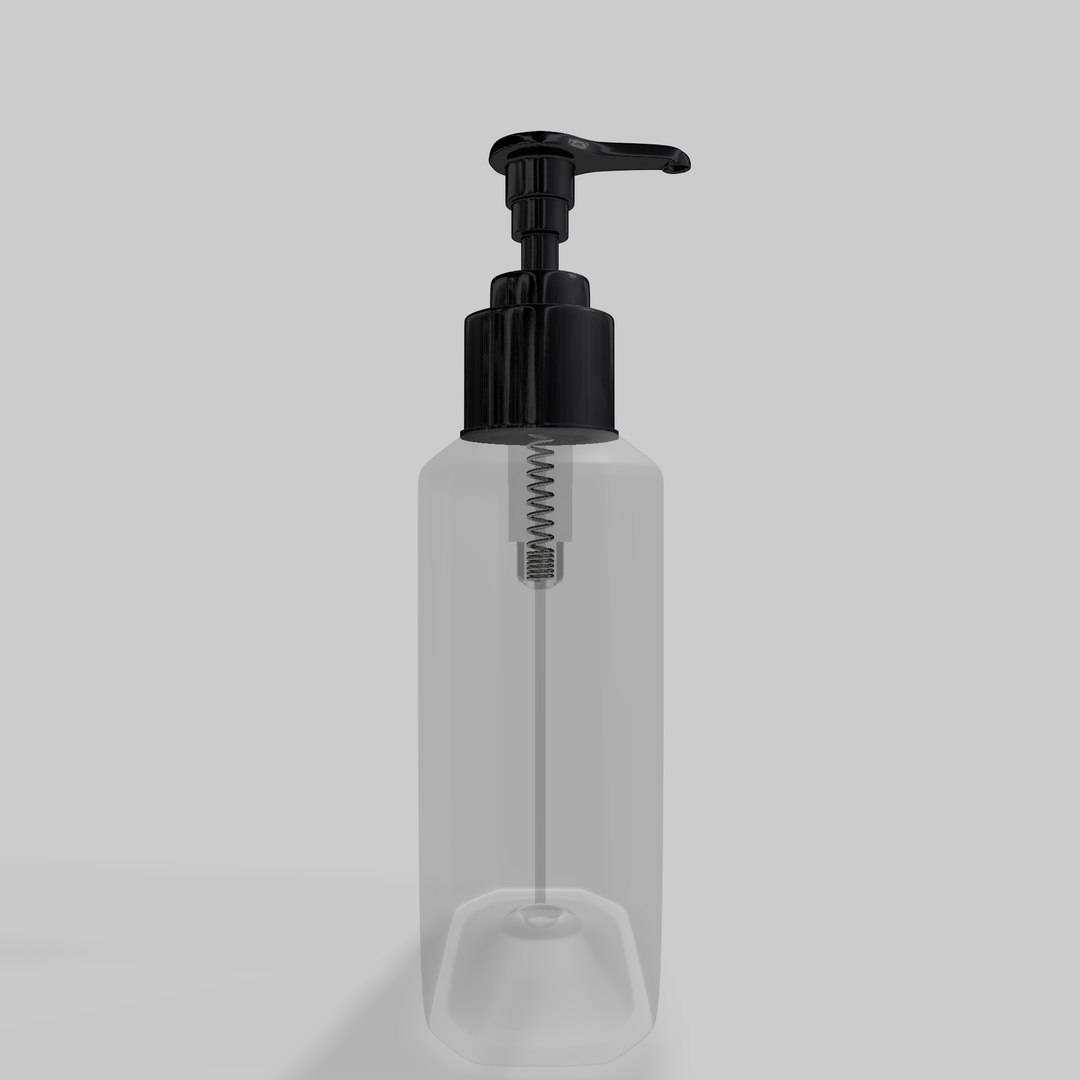 3D Bottle Lotion Model - TurboSquid 1689420