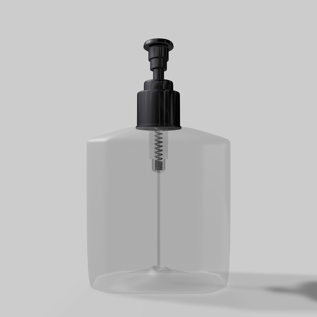 3D Bottle Lotion Model - TurboSquid 1689420