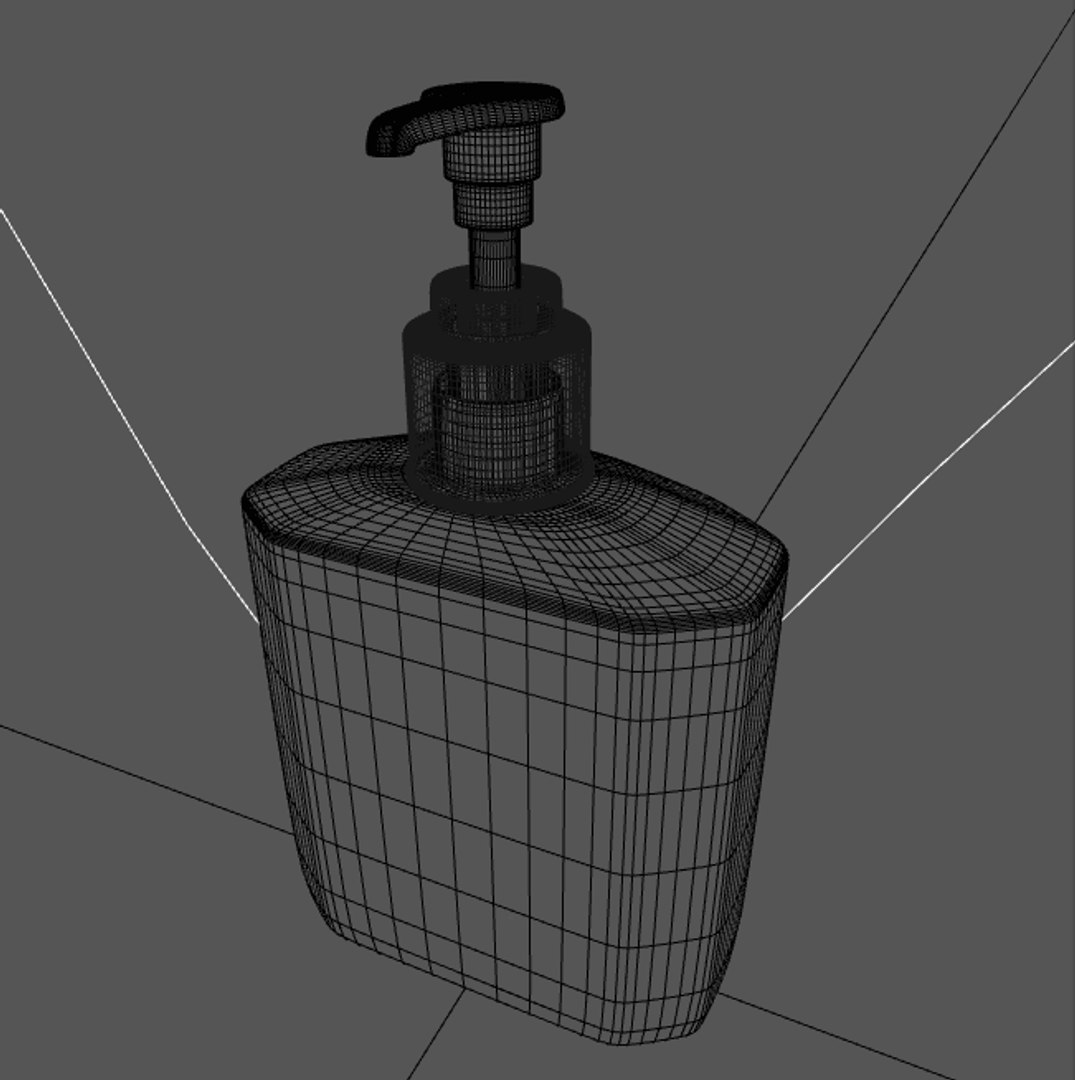3D Bottle Lotion Model - TurboSquid 1689420