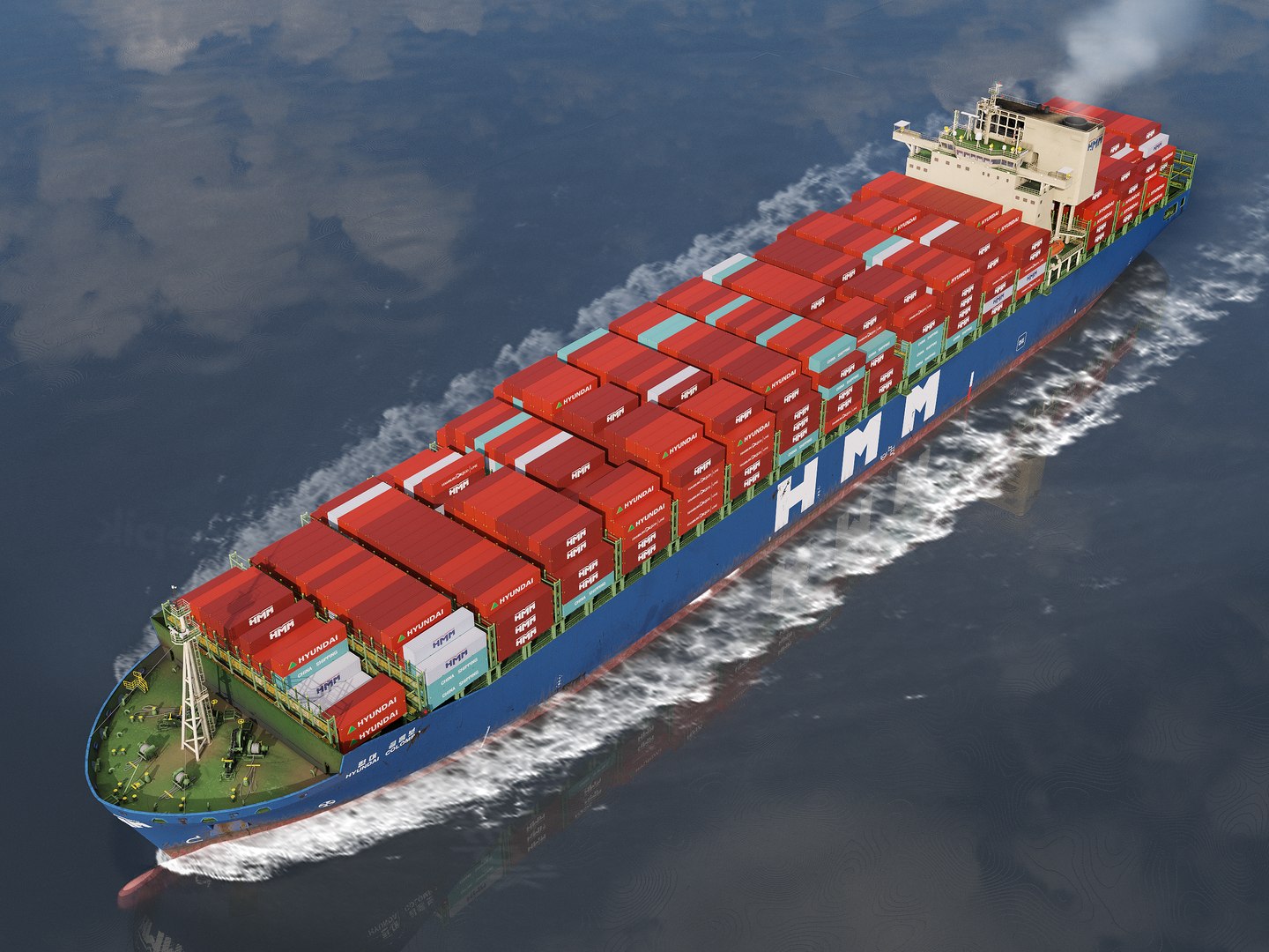 3D Model COLOMBO Container Ship - TurboSquid 1994917