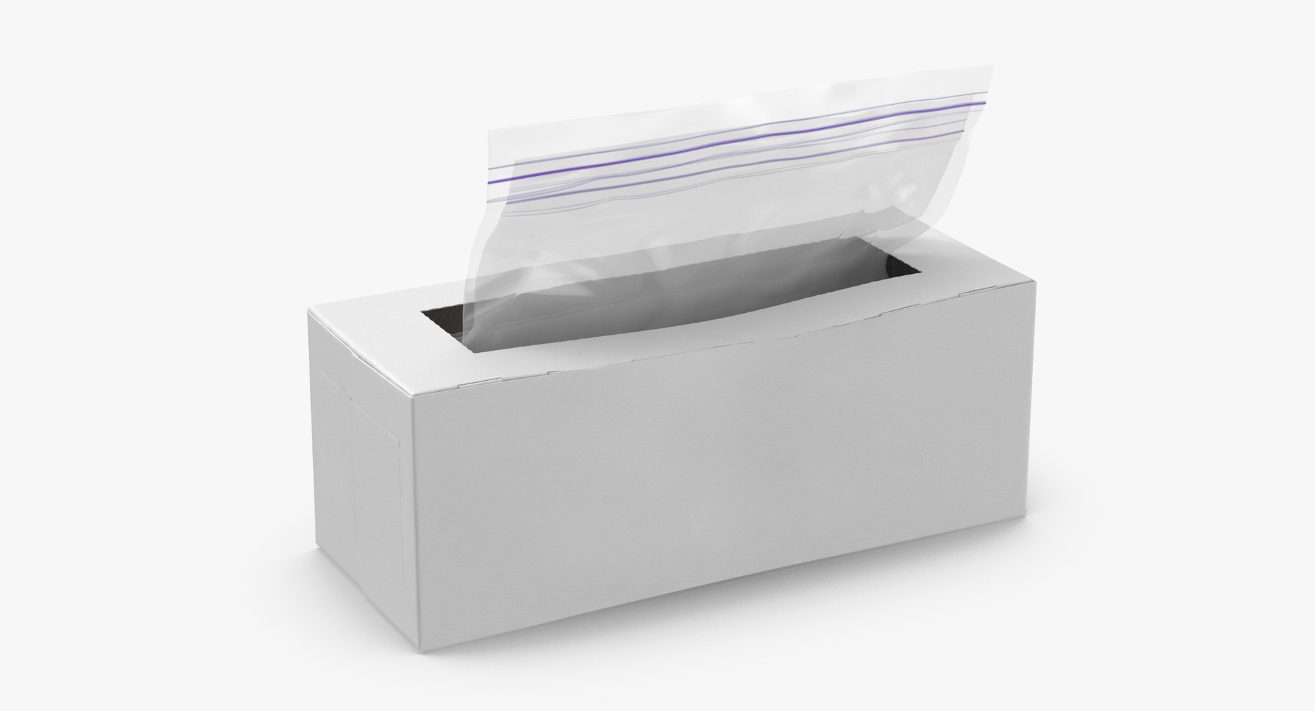 3D Ziplock Box - TurboSquid 1153412