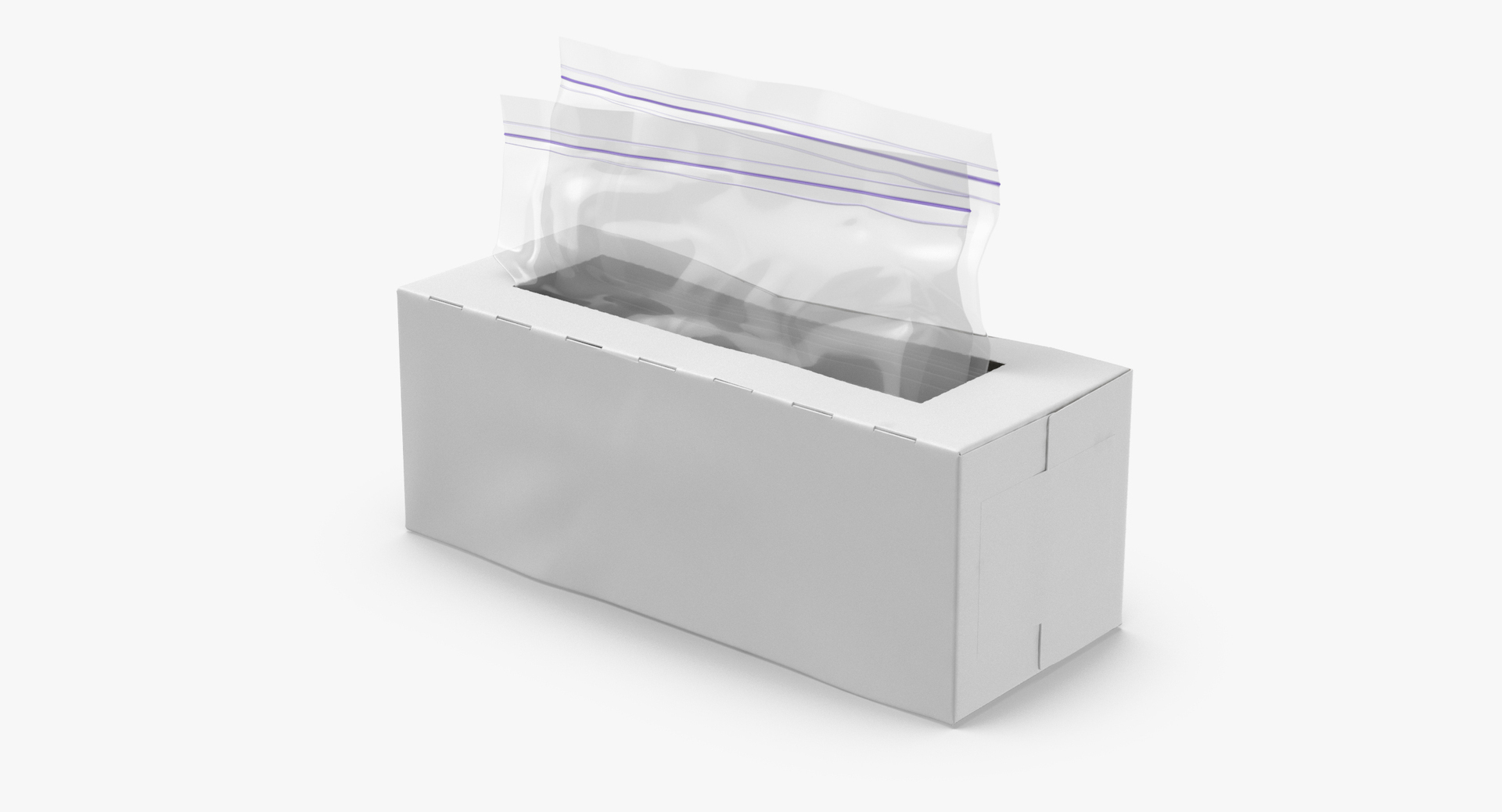 3D Ziplock Box - TurboSquid 1153412