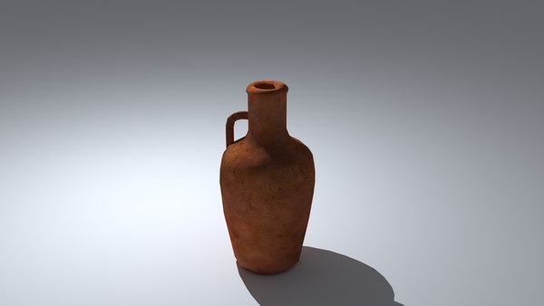 Clay Pot Game-Ready Low Poly 3D model - TurboSquid 1798605