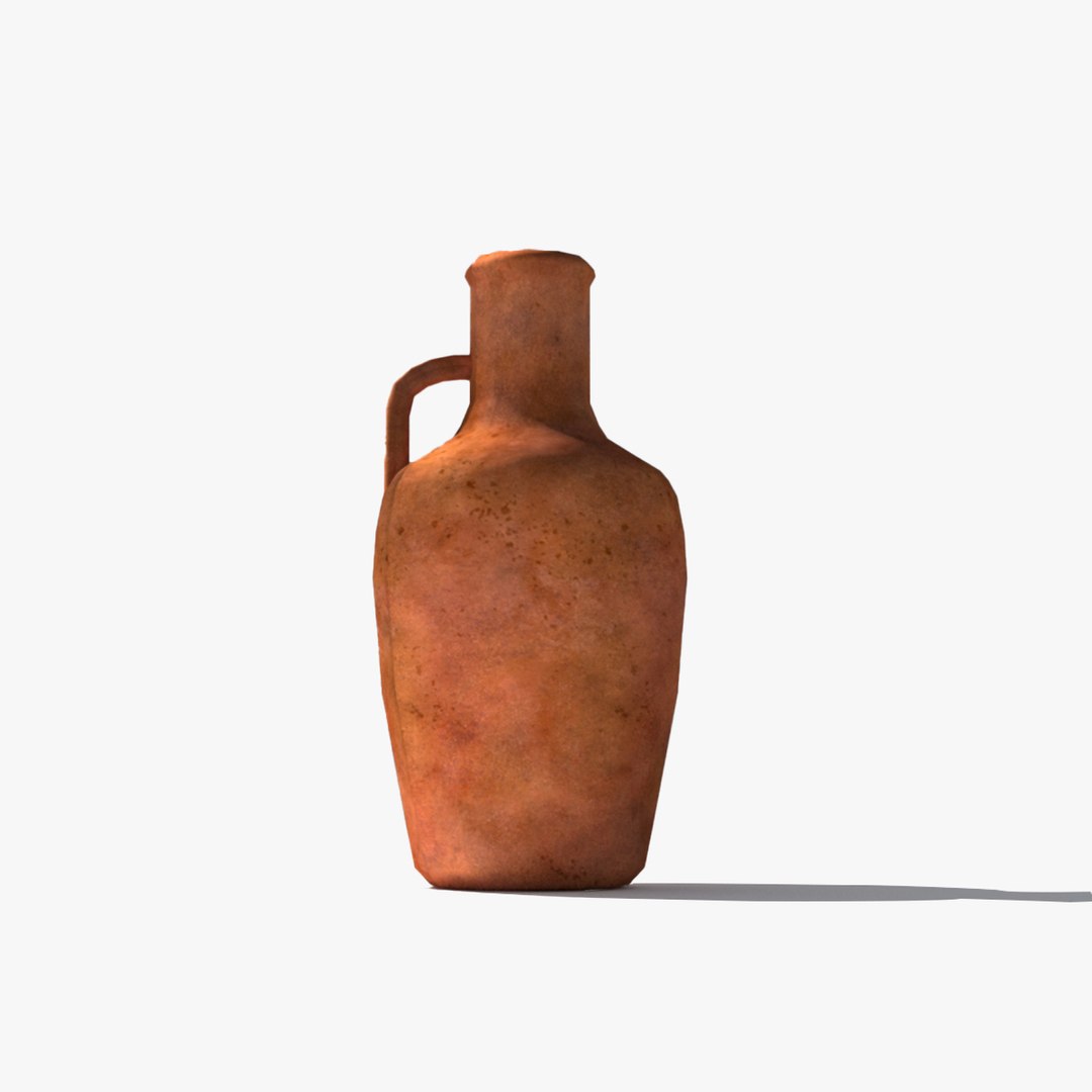 Clay Pot Game-Ready Low Poly 3D model - TurboSquid 1798605