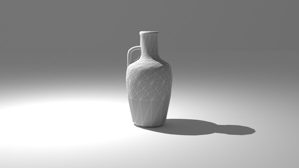 Clay Pot Game-Ready Low Poly 3D model - TurboSquid 1798605