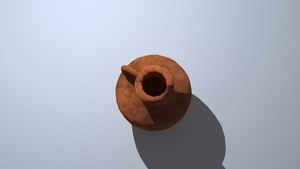 Clay Pot Game-Ready Low Poly 3D model - TurboSquid 1798605