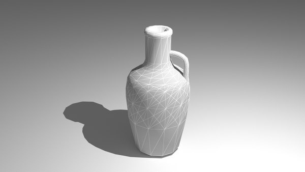 Clay Pot Game-Ready Low Poly 3D model - TurboSquid 1798605