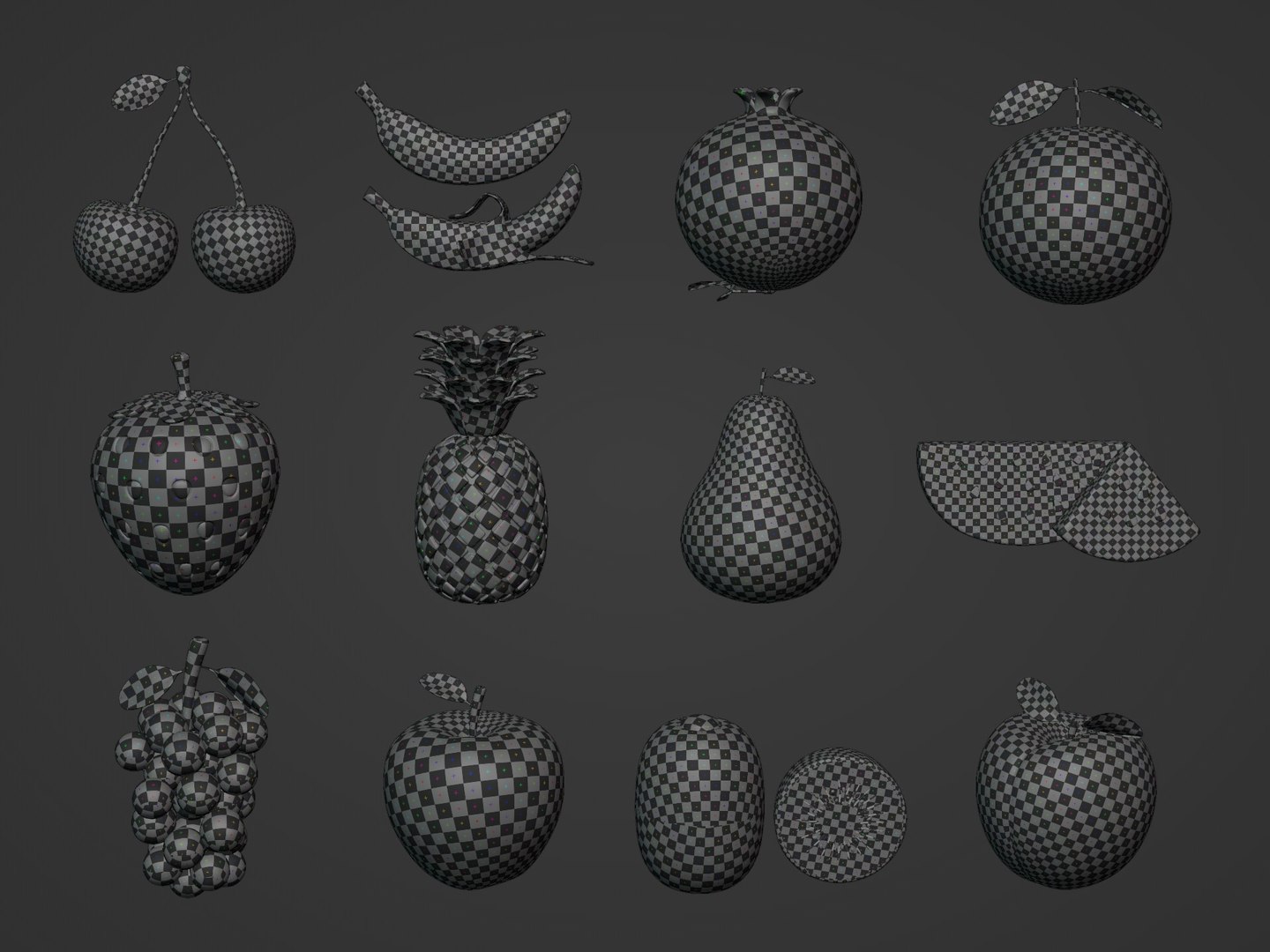 Fruit Pack Model - TurboSquid 2135549