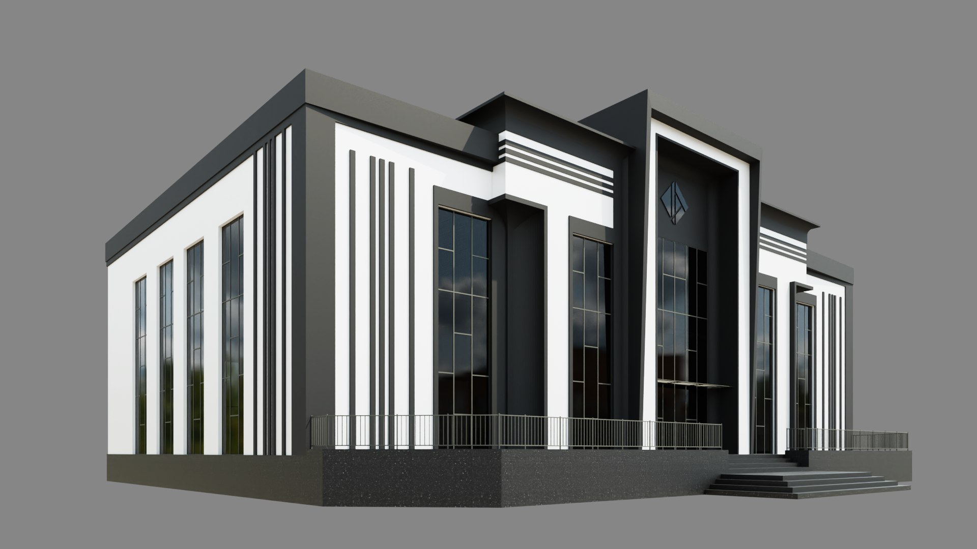 3D Office Building - TurboSquid 2029035