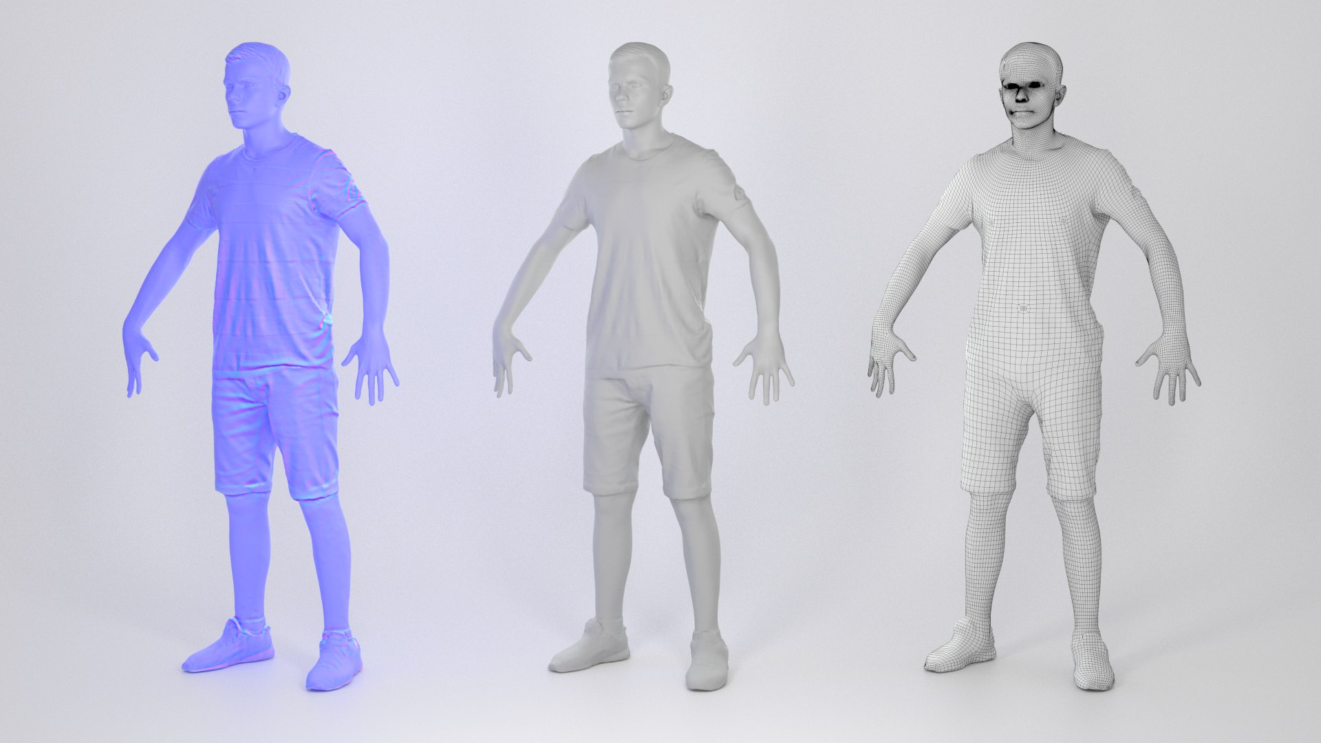 Scanned Animation Ready Human 3D Model - TurboSquid 1578978
