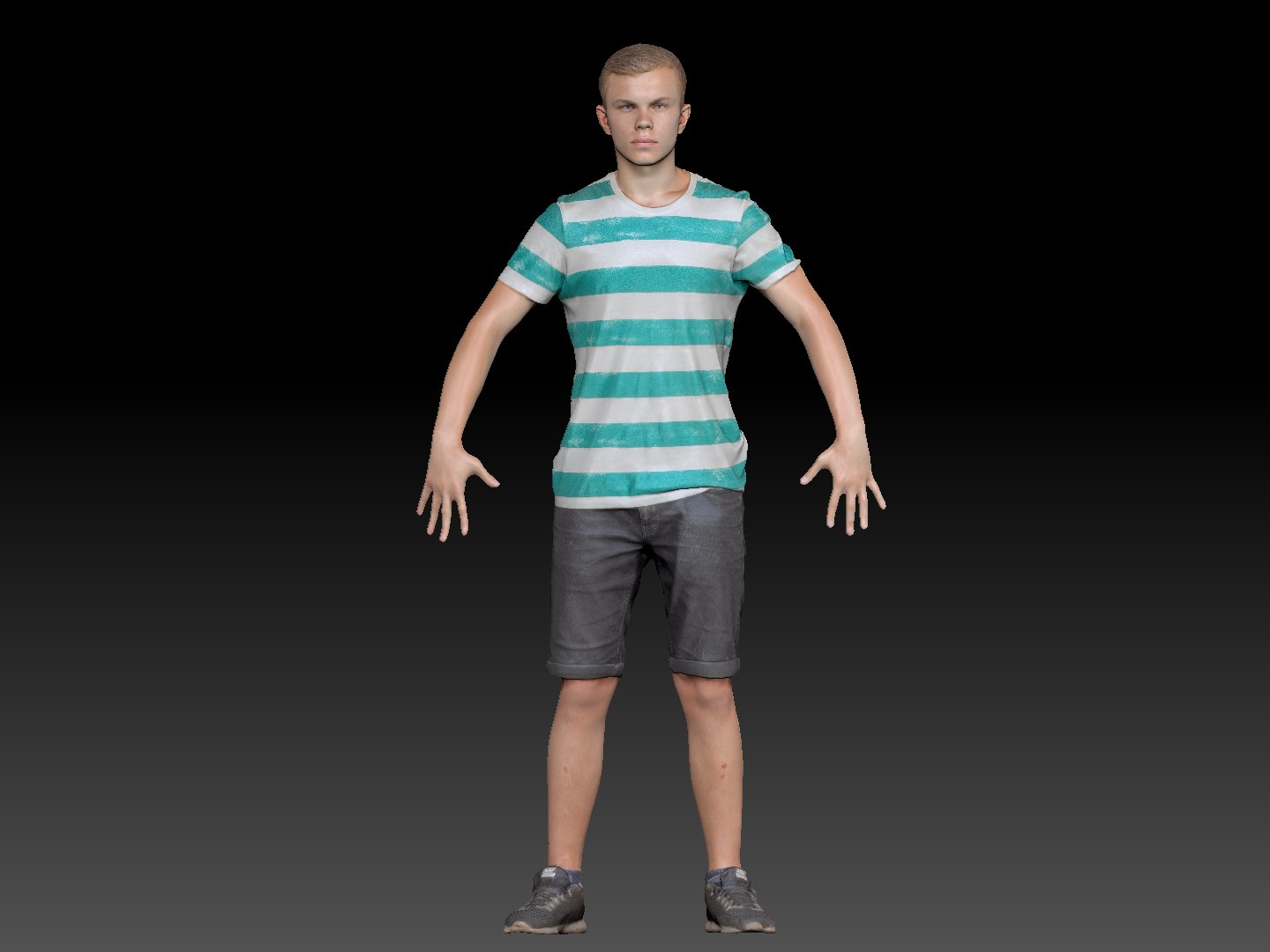 Scanned Animation Ready Human 3D Model - TurboSquid 1578978